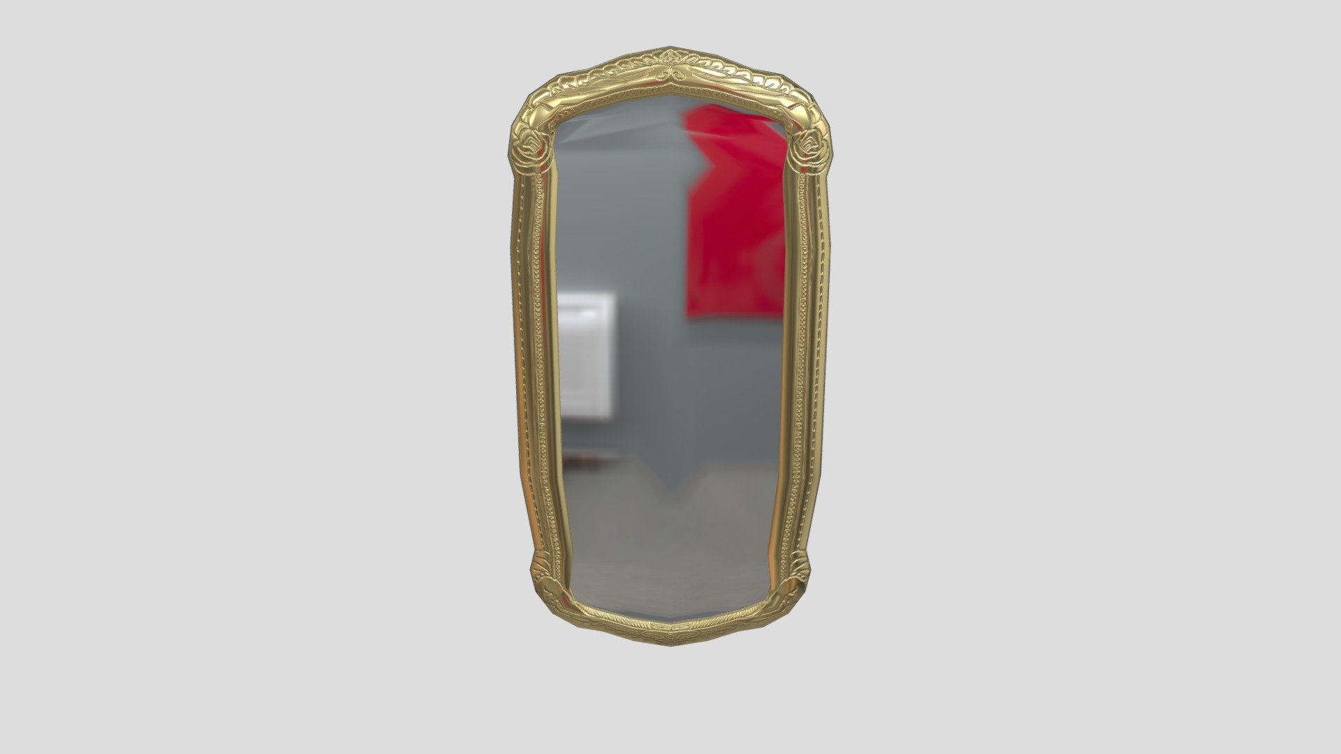 Long Mirror - Download Free 3D model by Mellodona [7f665f5] - Sketchfab