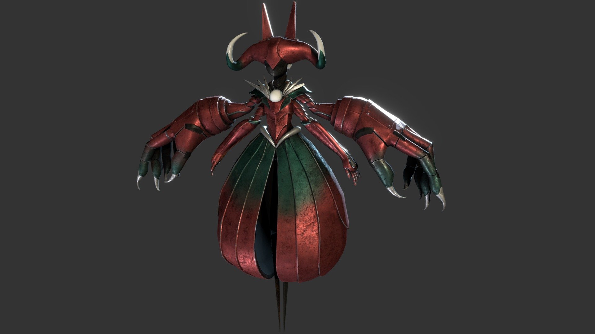 Exam: Robot design - 3D model by Gexten (@Gexten.art) [7f674b6] - Sketchfab