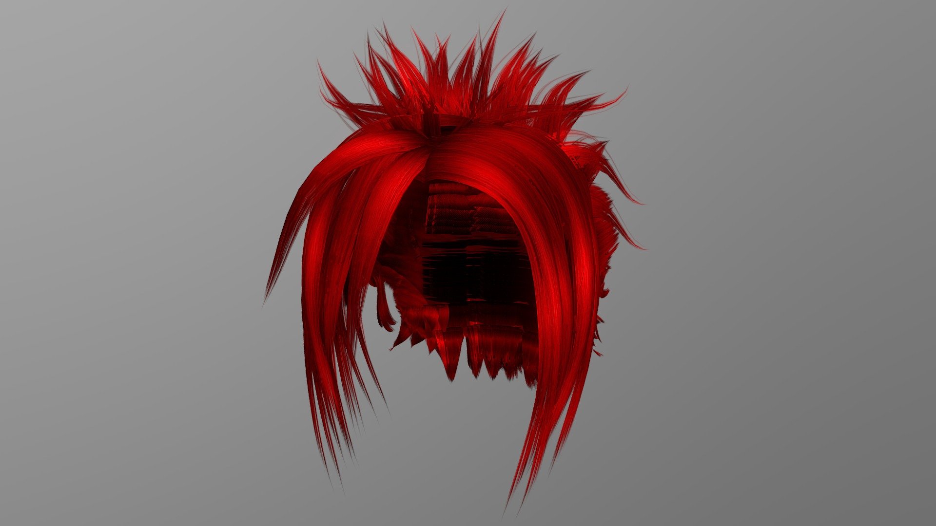 Anime Hair (Red) - Buy Royalty Free 3D model by shimtimultimedia ...