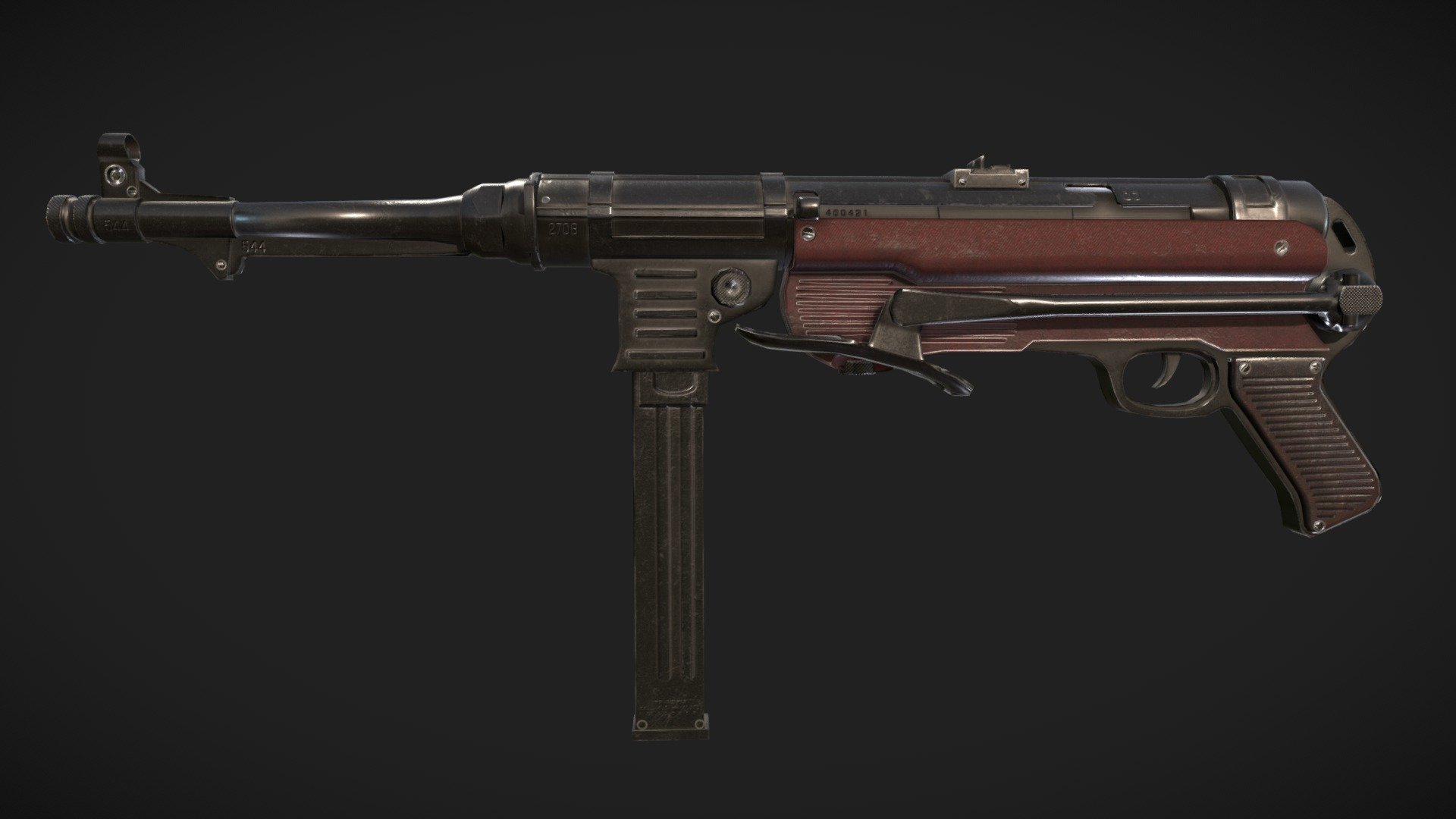 MP 40 - Download Free 3D model by Gleg3002 [7f69951] - Sketchfab