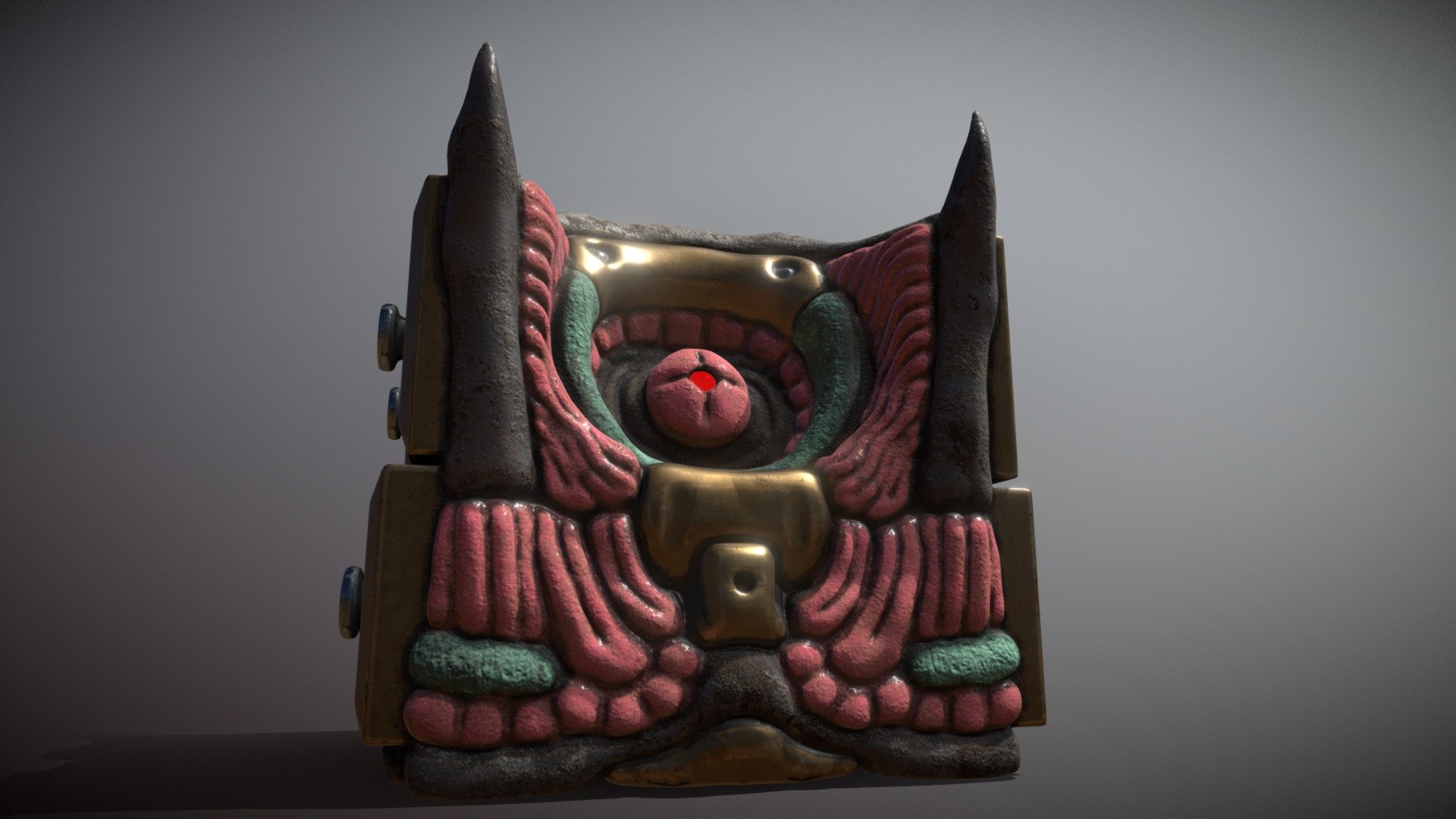 Demon Jewelry Box - 3D model by Agodsy [7f6aedd] - Sketchfab