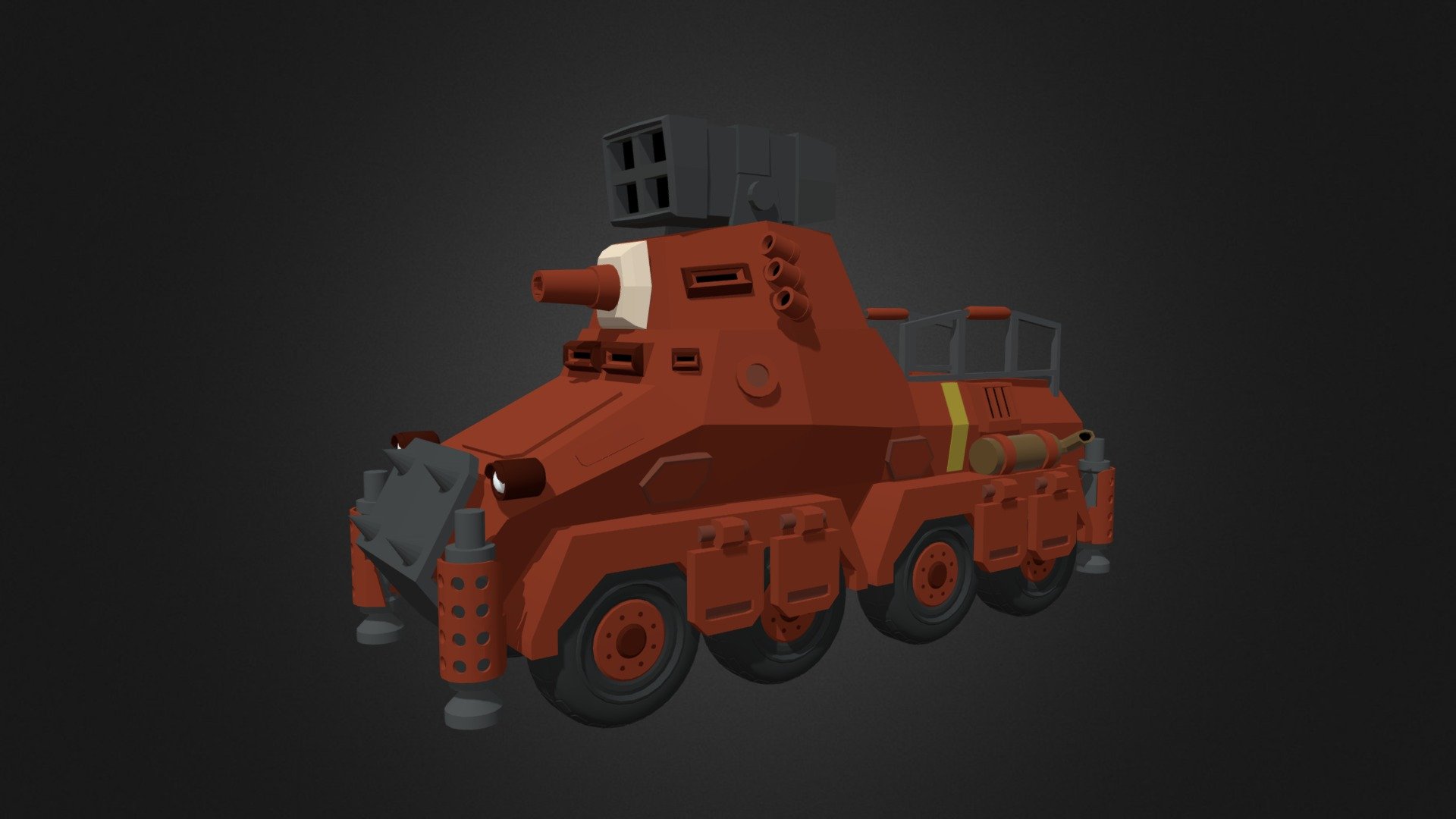 METAL SLUG Iron Nokana - 3D model by BocajLegMeat [7f6bce2] - Sketchfab