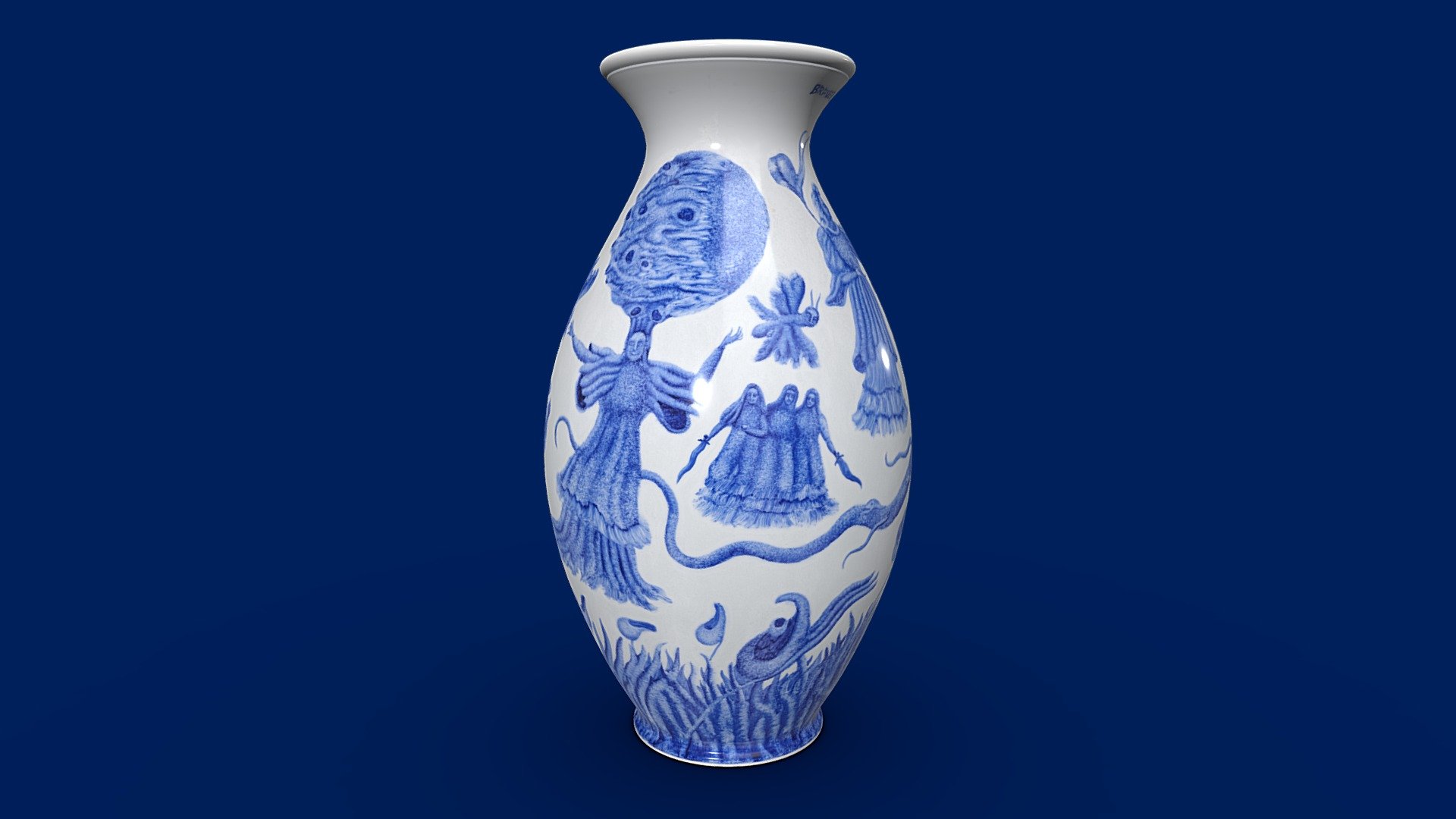 Vase Magic Flute - 3D model by noe-3d.at (@www.noe-3d.at) [7f6c870 ...