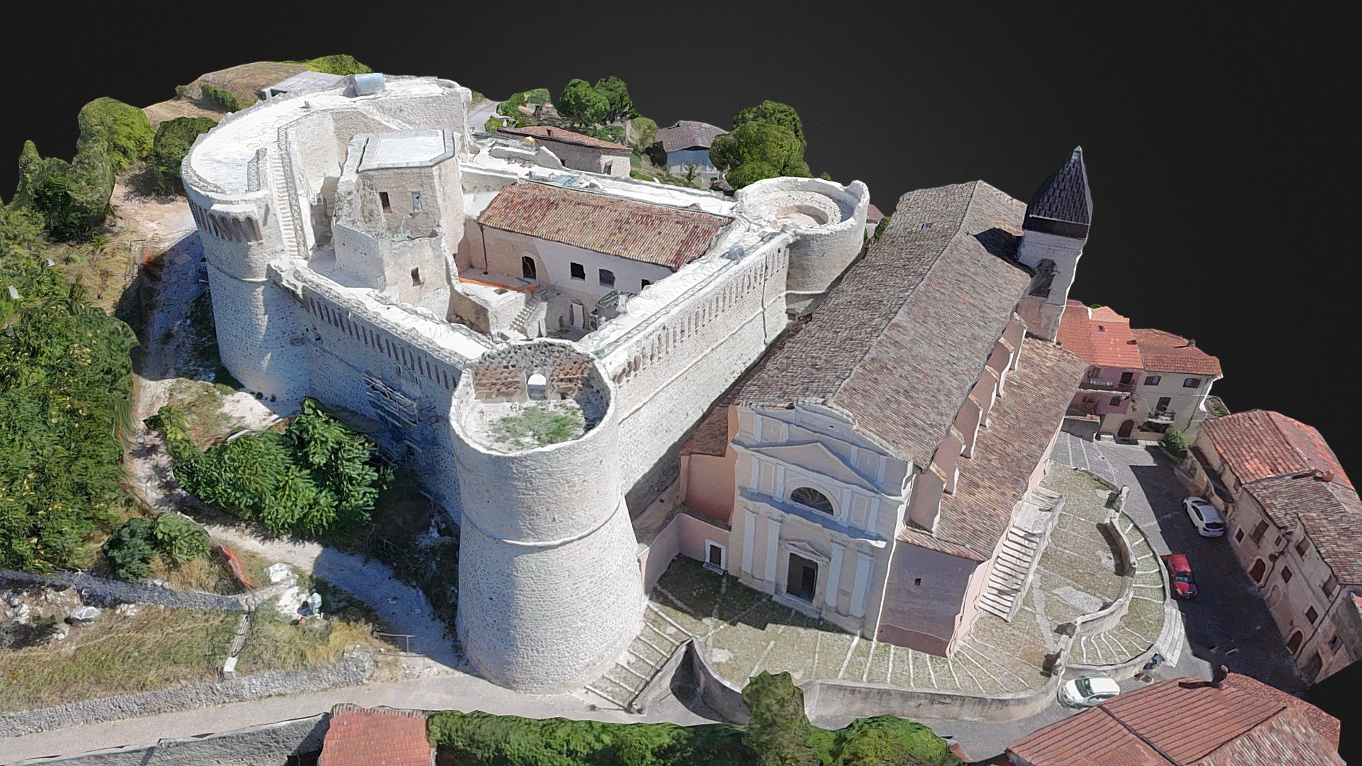 Rocca Orsini - Scurcola Marsicana - Download Free 3D model by Graziano ...