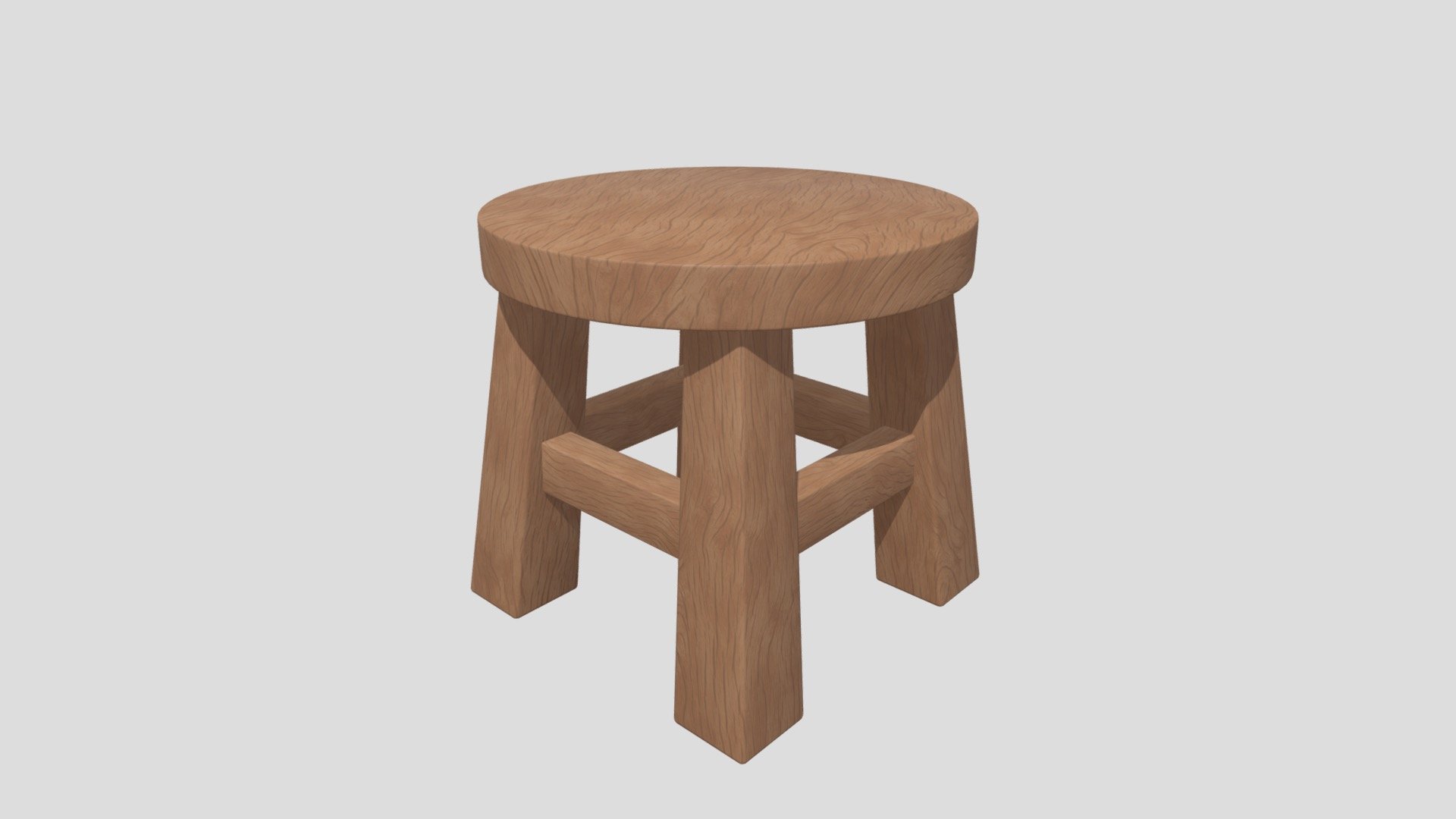 Small Stool - Buy Royalty Free 3D model by Ed+ (@EDplus) [7f6f83d ...
