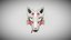 Inari Fox Mask - Download Free 3D model by Doverlock [7f6ff38] - Sketchfab