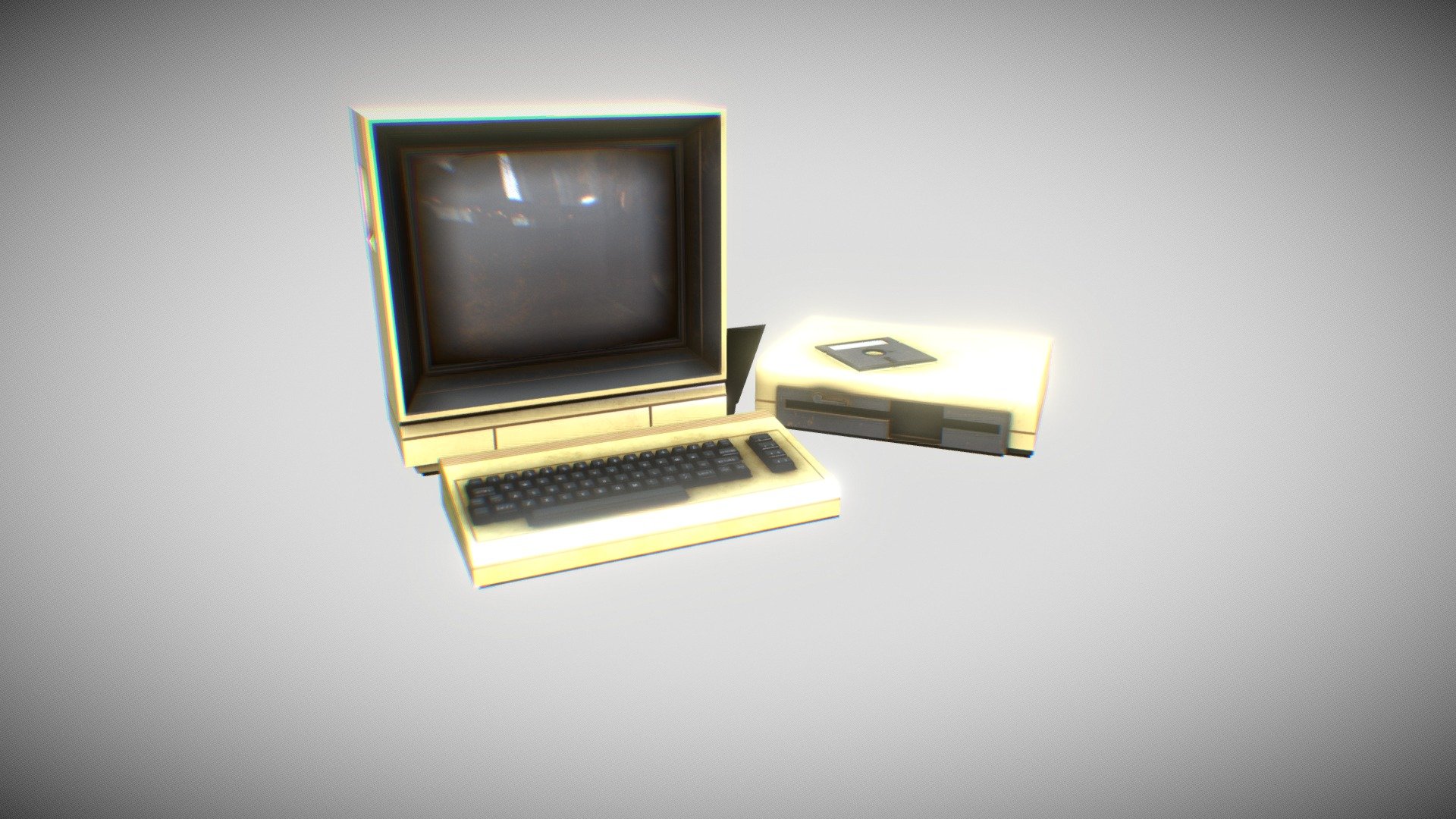 Vintage Computer - Download Free 3D model by tadeomosconi [7f73efc ...