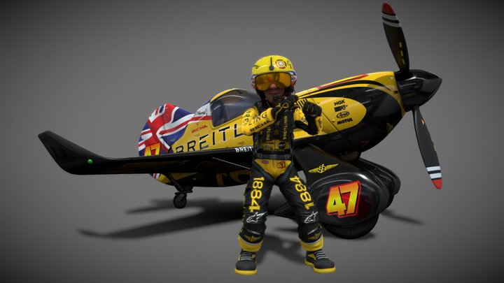 Air-racing 3D models - Sketchfab