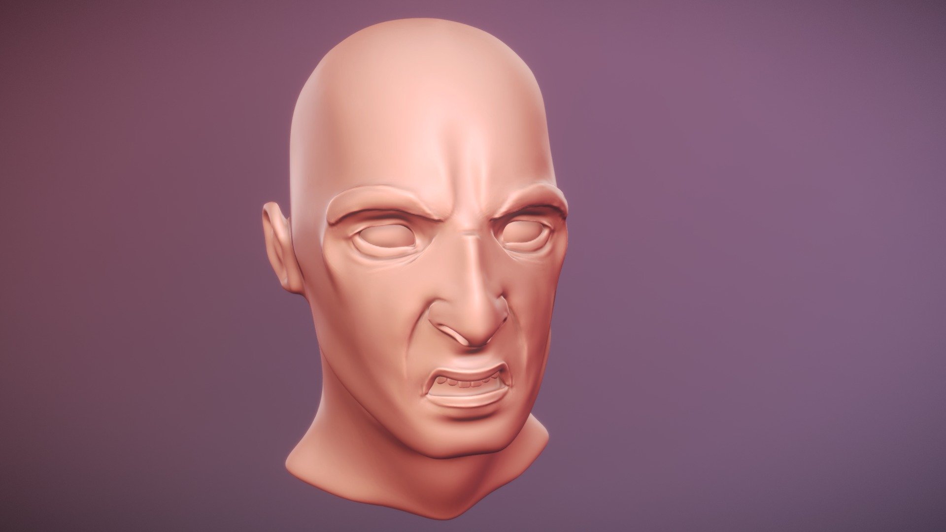 Disgust #SculptJanuary18 - 3D model by Thomas Hainsworth ...