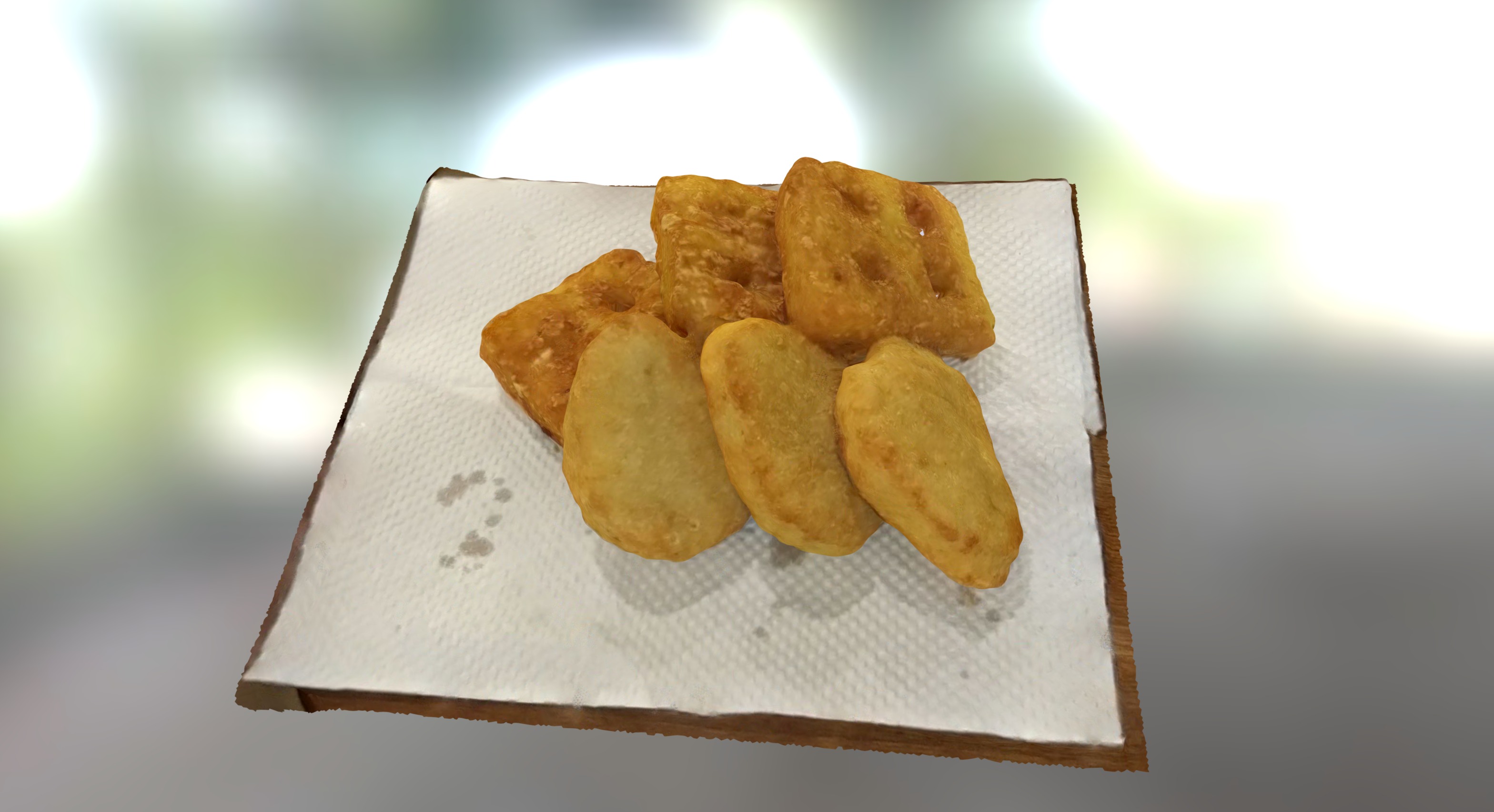 20170226 Hash brown & Chicken nugget - 3D model by mike210tw [7f7a012 ...