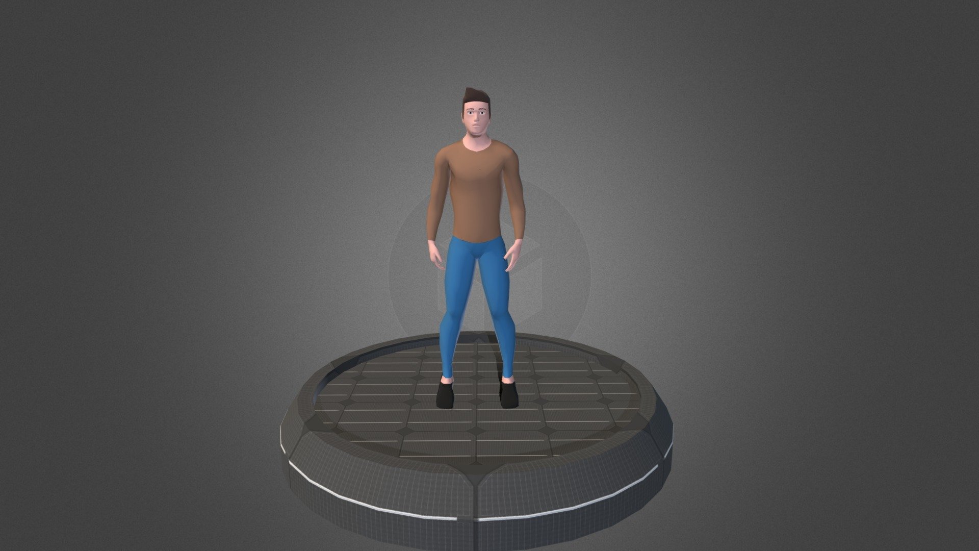 The TestMan - 3D model by Elisey [7f7a699] - Sketchfab