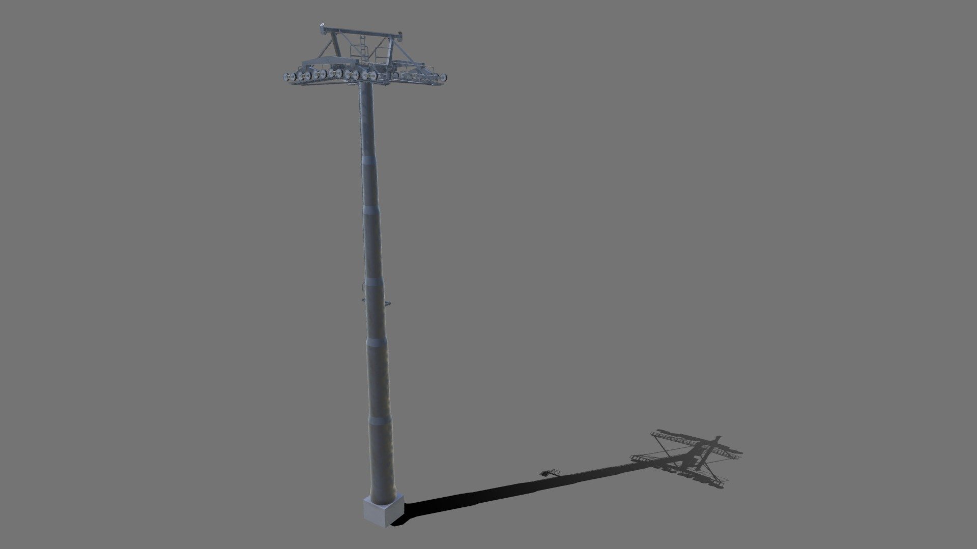 Bartholet 30m_Ropeway-Pillar_simlified - Download Free 3D model by ...
