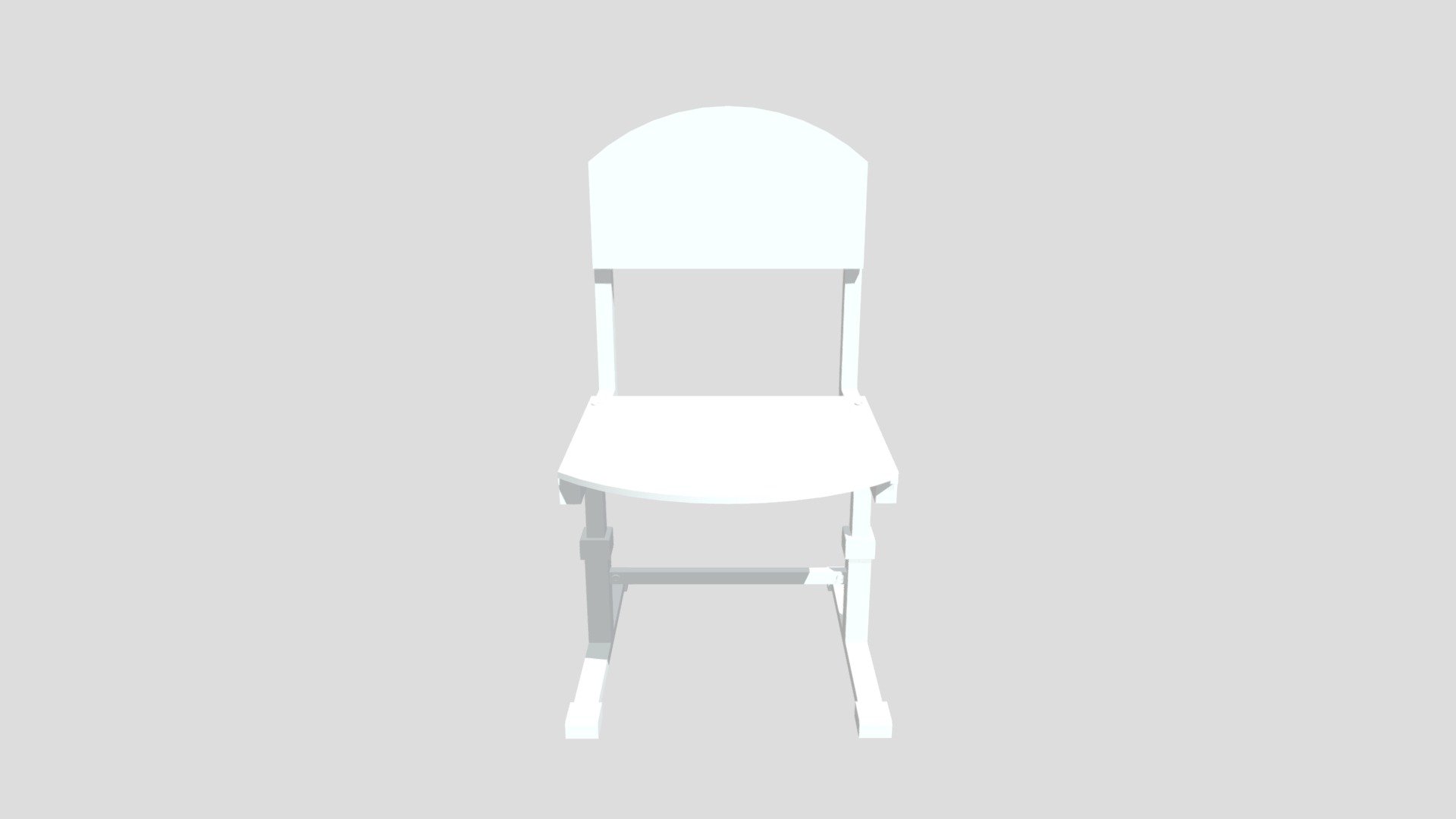 School chair - Download Free 3D model by NotM1NE (@jakub.r002) [7f7b19d ...