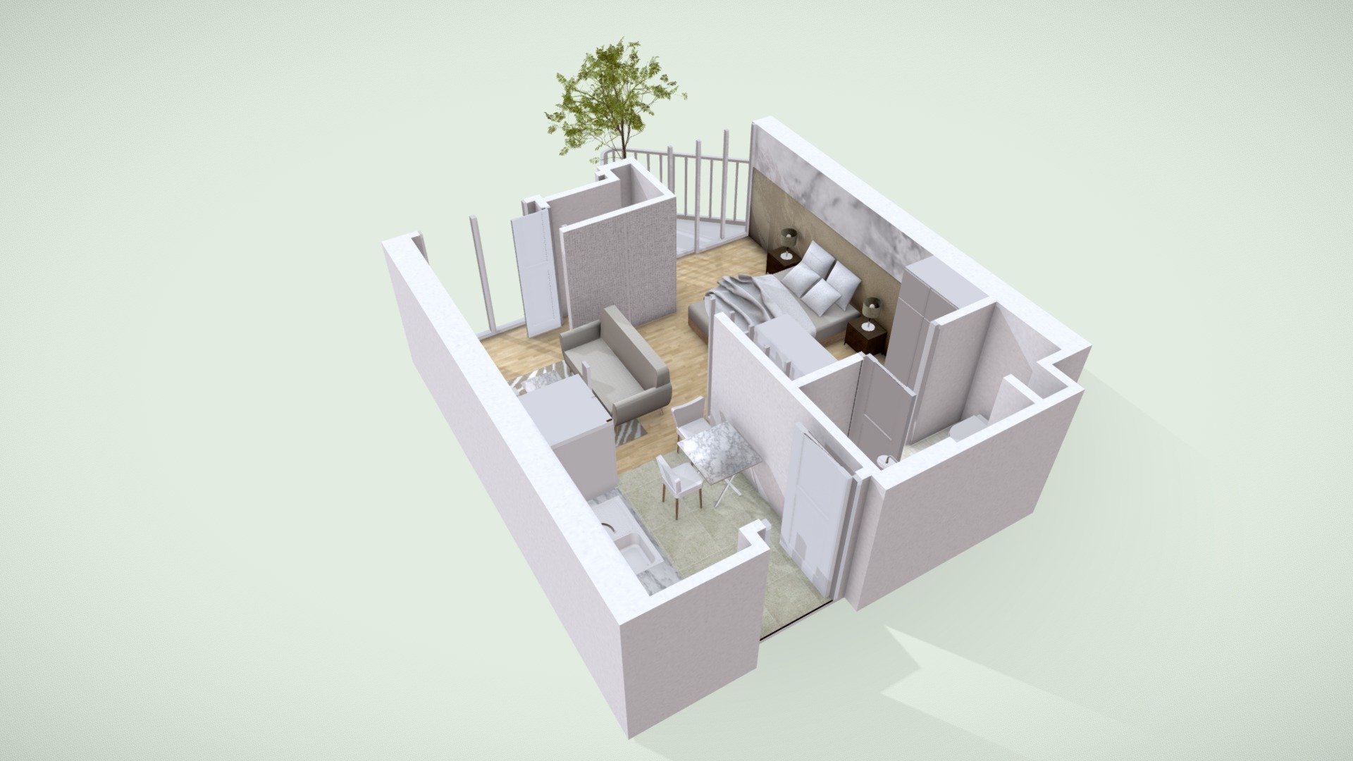 Example 3D Rotation 3 - 3D model by Z Visual Property (@zvisualproperty ...