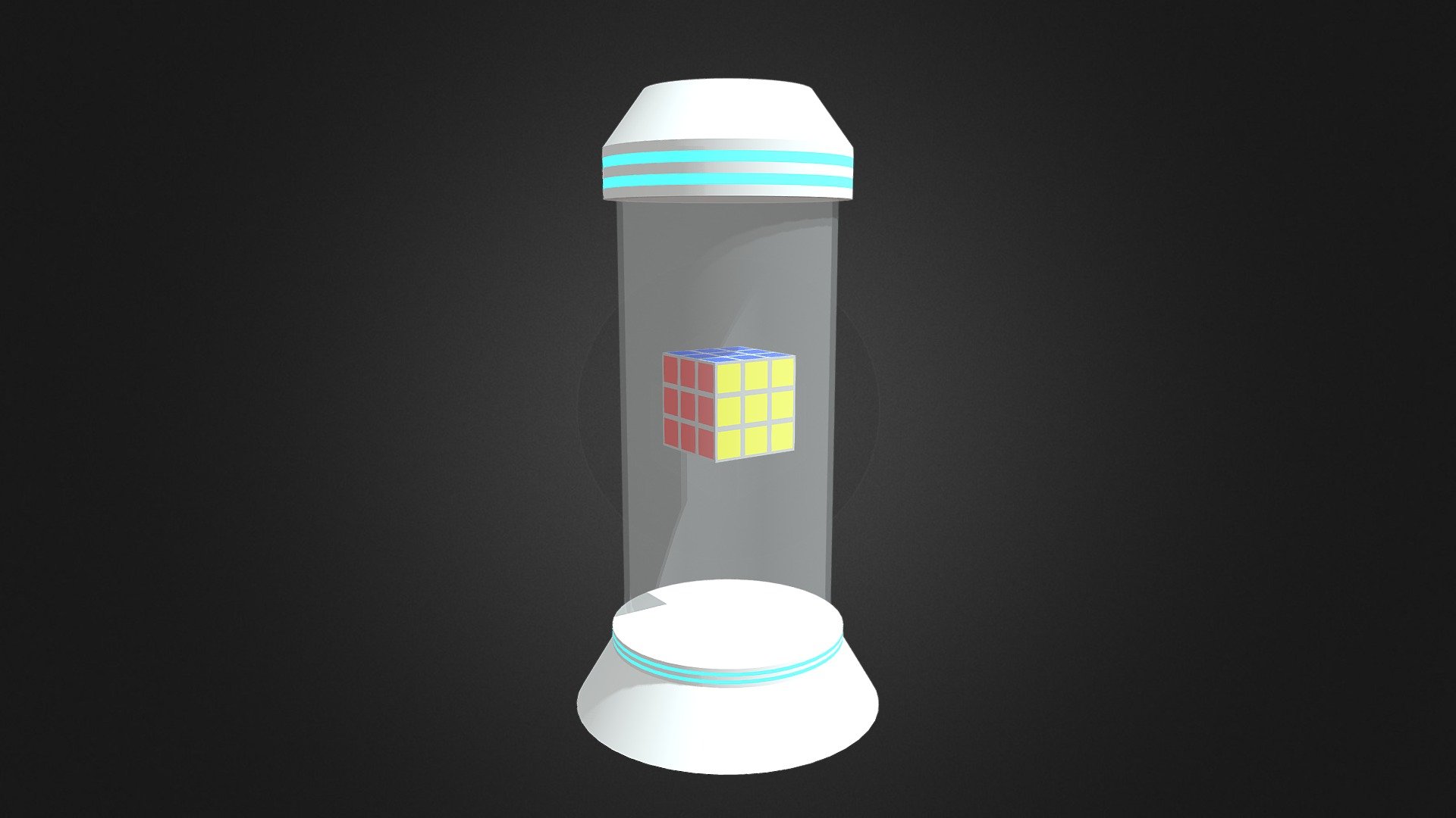 Rubik's Cube / Cubo de Rubik - 3D model by FranciscoBravo [7f7d3bf ...