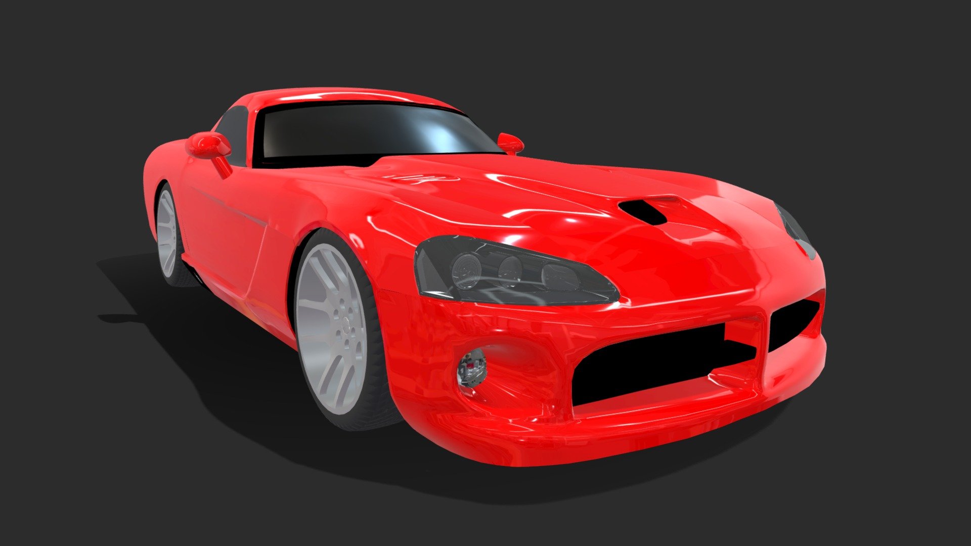 Dodge Viper Srt10 2003 - 3D model by lorranmedeiros [7f7d486] - Sketchfab