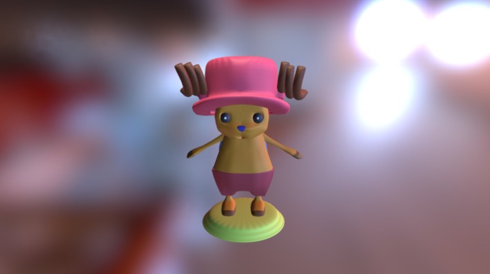 Tony Tony Chopper - 3D model by Plureon (@Tusker99) [7f7e073] - Sketchfab