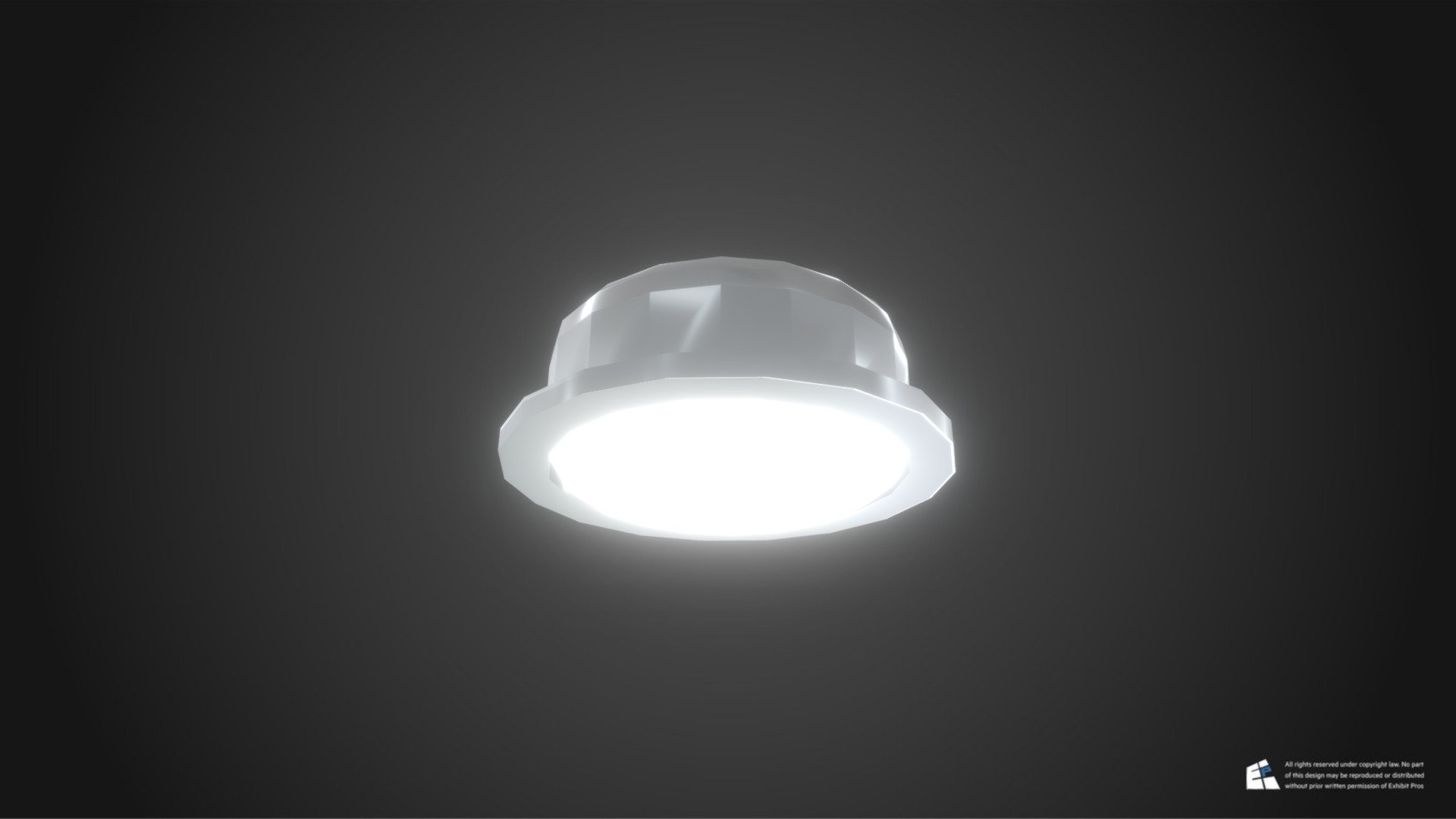 Recessed Light - Download Free 3D model by EP (@ExhibitP) [7f7e216 ...