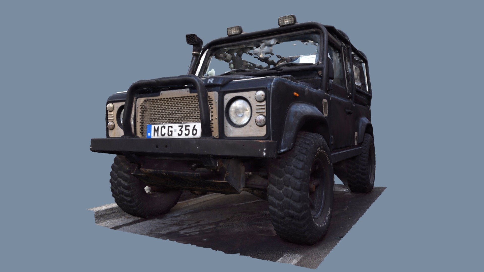 Free Land Rover mobile 3D scan 1 x 8k Texture - Download Free 3D model ...