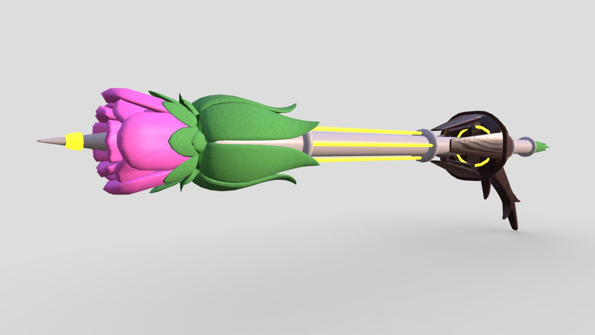 Staff of Gaia - Download Free 3D model by jamesperrott [7f7e4ee ...