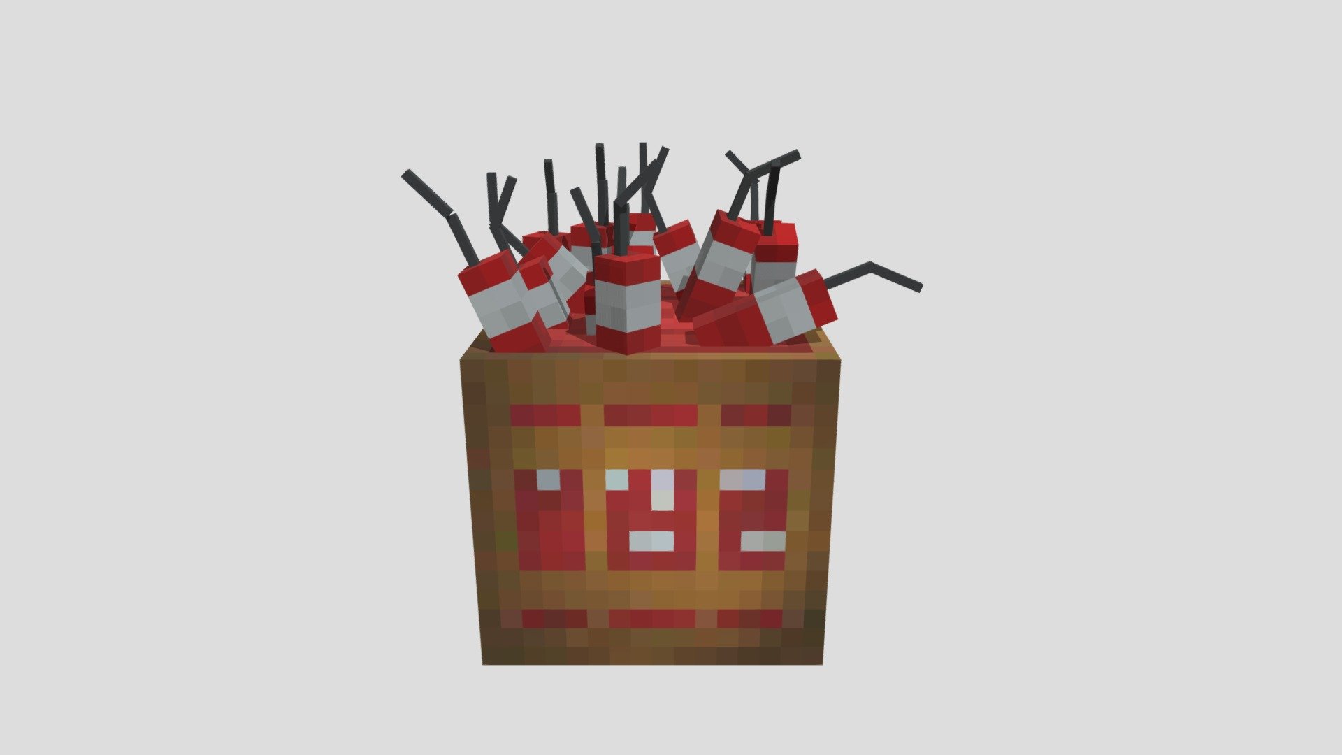 Dynamite Barrel - 3D model by mildplayz7028 [7f7f34d] - Sketchfab