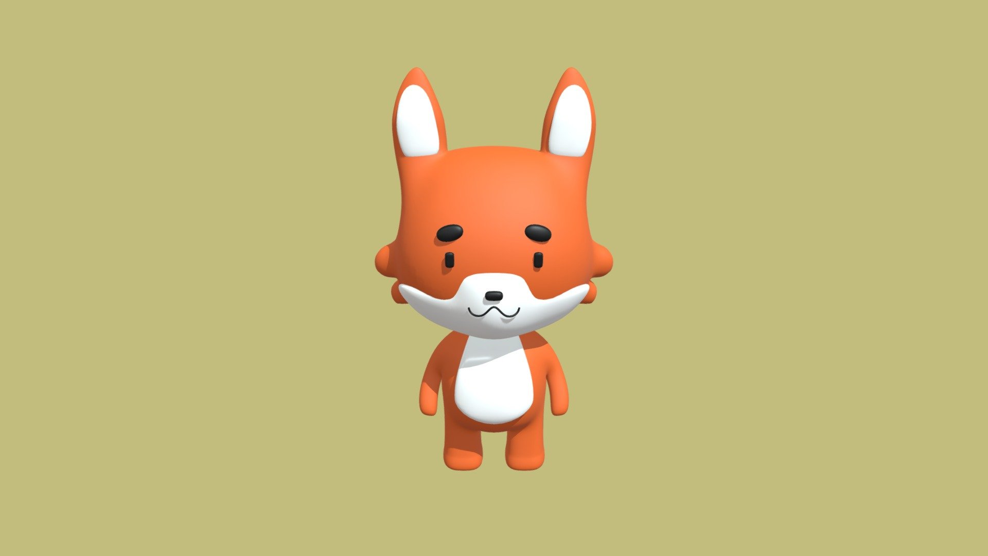 Fox - 3D model by hf_Aart [7f80805] - Sketchfab