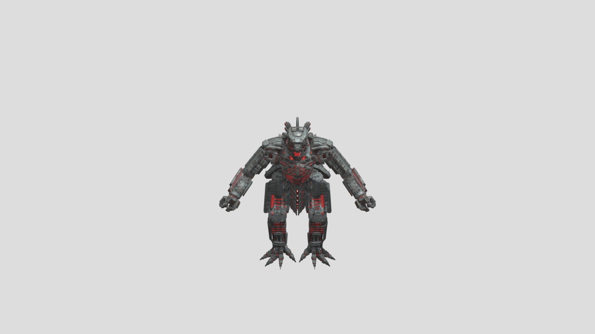 Mechagodzilla_2021 - Download Free 3D model by rachulamsal454 [7f80ac1 ...