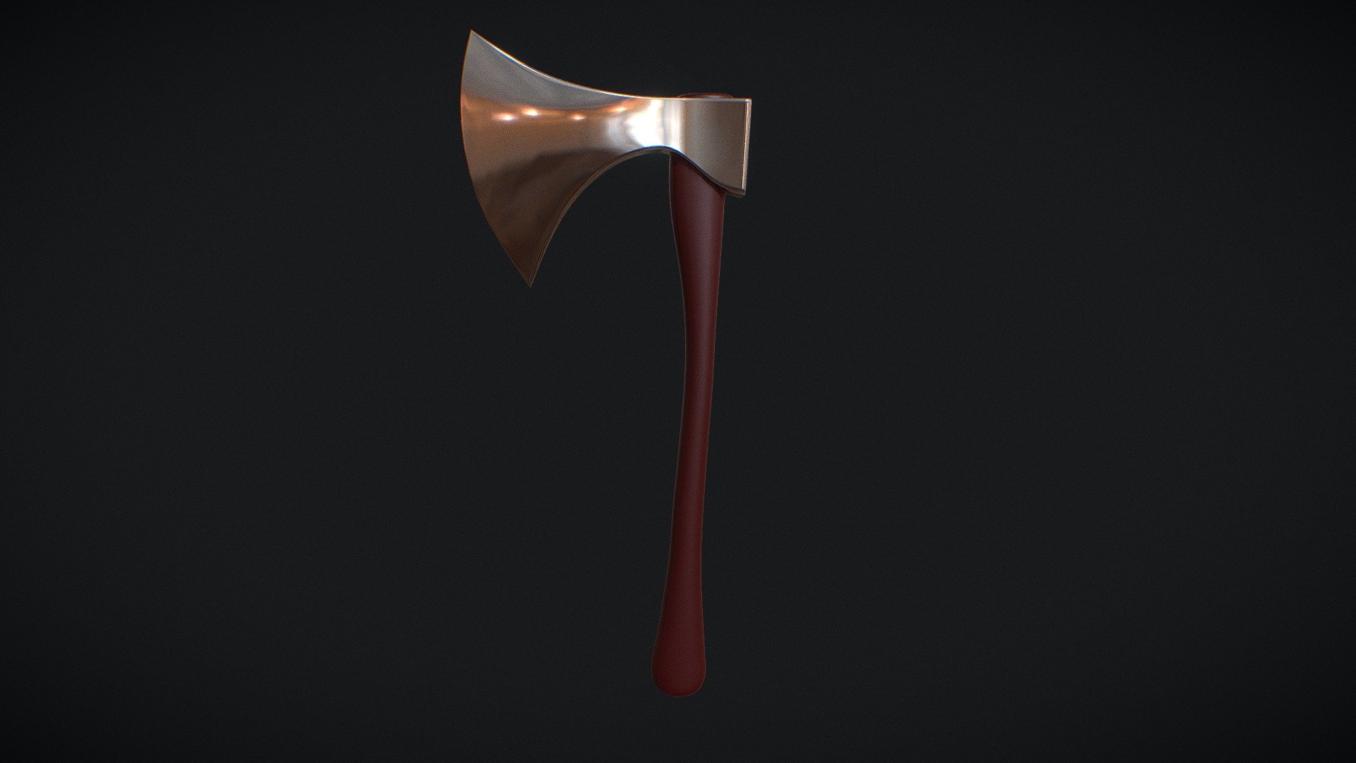 Mid-Poly Axe - 3D model by D_K_Caroline (@dk_caroline) [7f81ffc ...