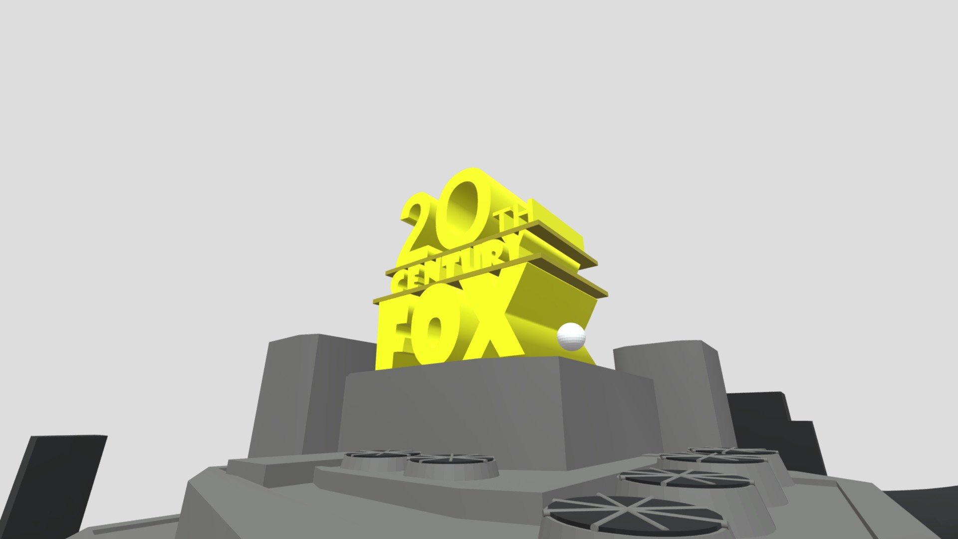 20th Century Fox Logo By SFM - Download Free 3D model by David ...