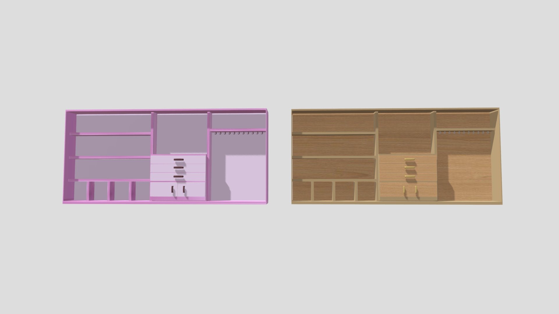 Closets - Download Free 3D model by Kroko.blend (@jaromir.ternavskiy ...