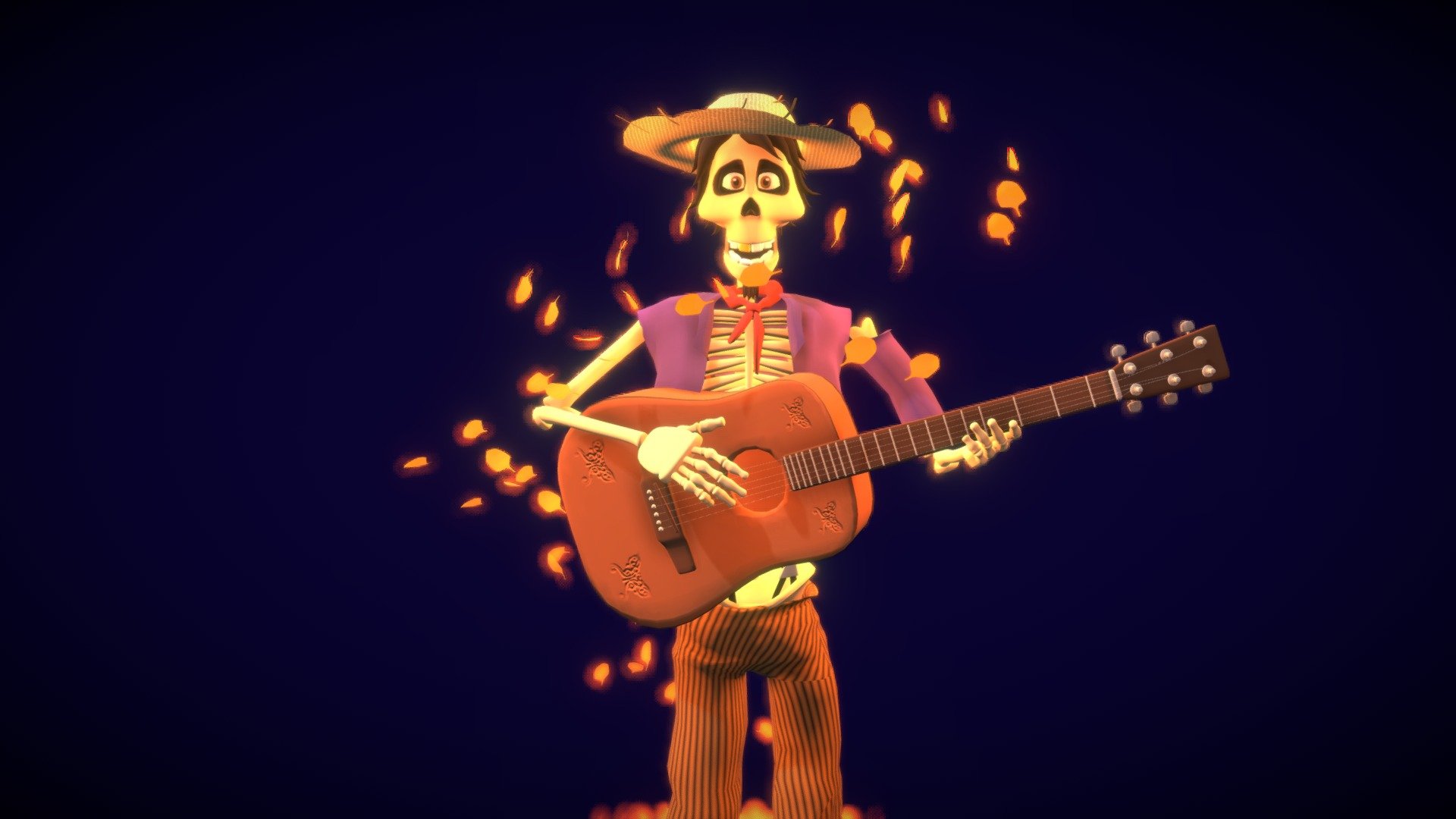 hector from Coco - Download Free 3D model by Rached.Abdelkhalek ...