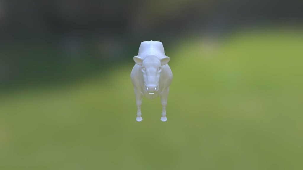 Realistic Cow (WIP) - 3D model by ameesanana [7f8942d] - Sketchfab