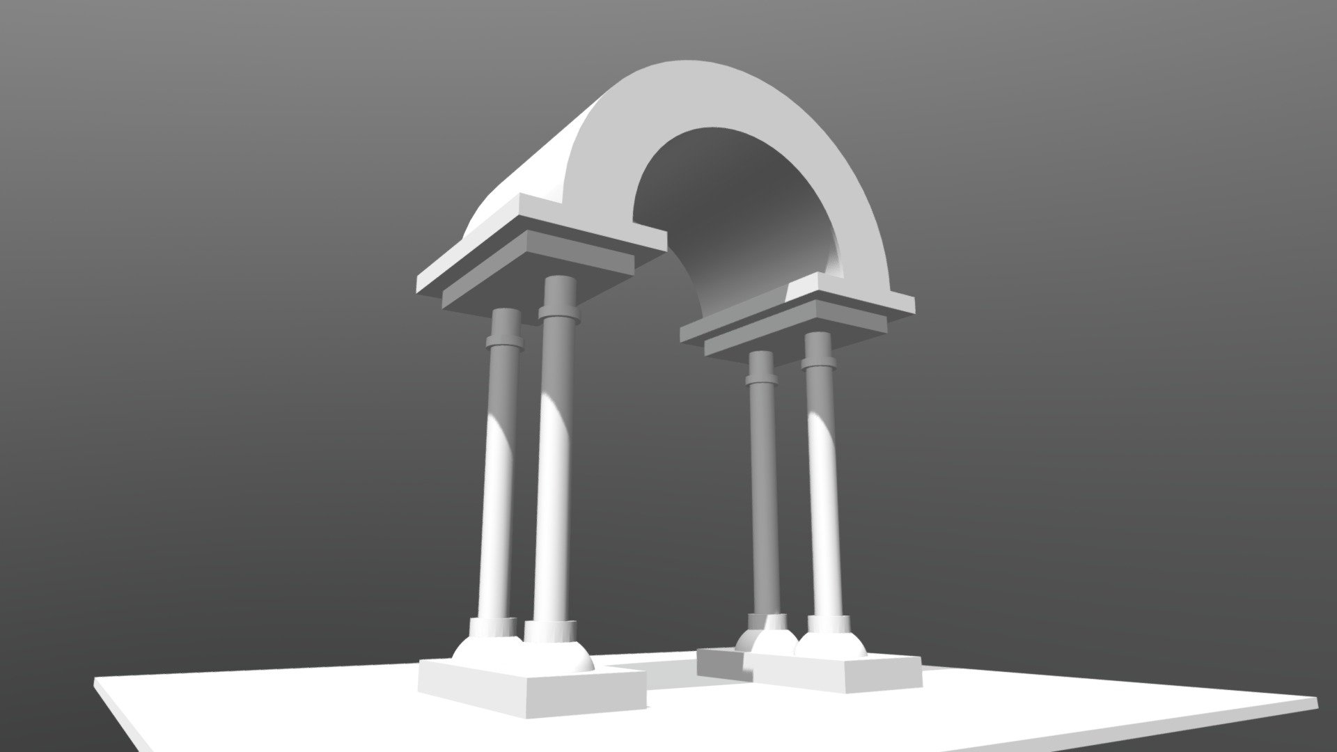 Arco Românico - 3D model by aevp [7f894d9] - Sketchfab