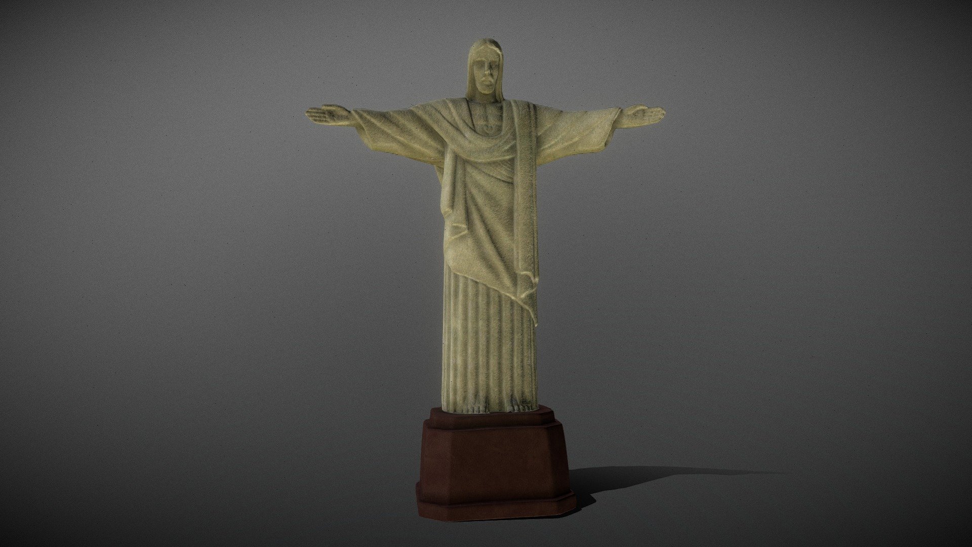 Cristo Redentor - Buy Royalty Free 3D model by Zhang Shangbin (@zhangshangbin1314159) [7f89b5c ...