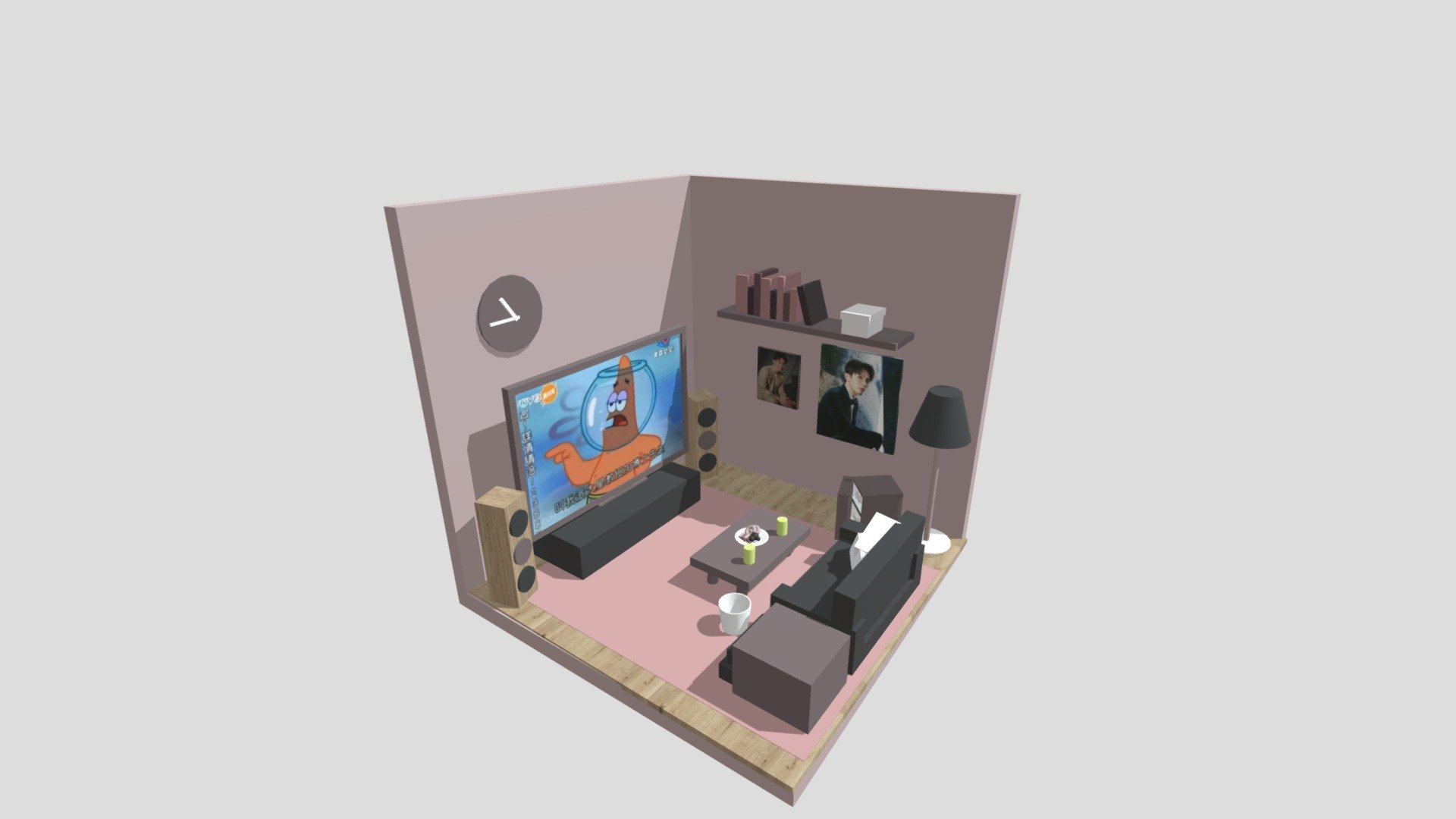 LAZYY - 3D model by K (@KO0510) [7f89e0e] - Sketchfab