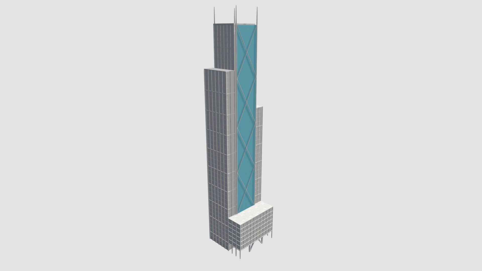 skyscraper - Buy Royalty Free 3D model by Evermotion [7f8b750 ...