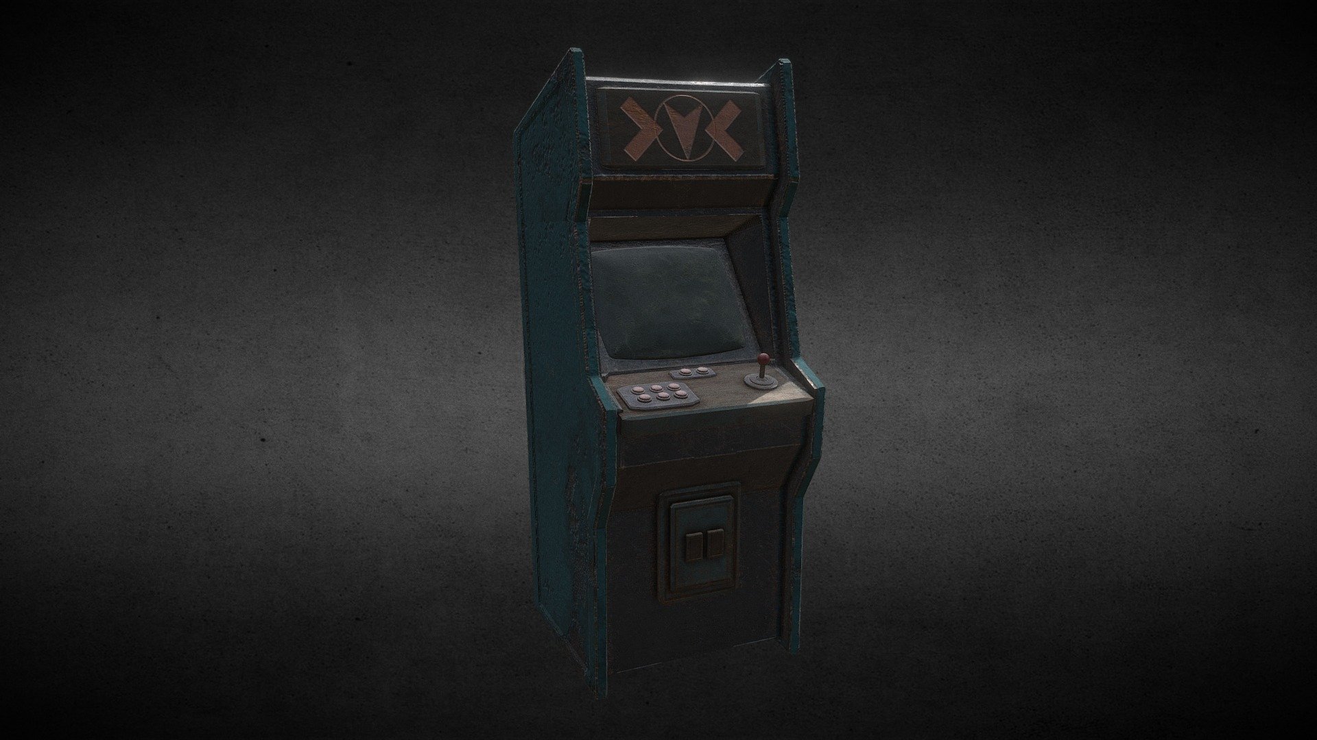 Retro Arcade Machine - 3D model by William Domeyer (@WilliamDomeyer ...