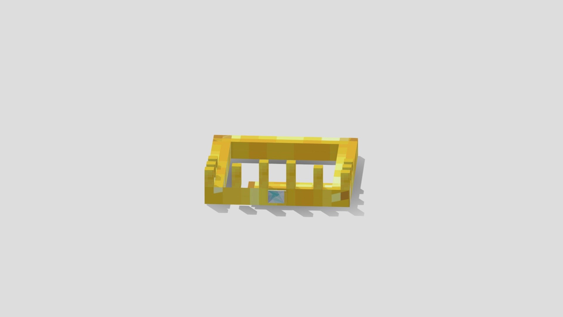 minecraft Crown - 3D model by HaWu [7f8f903] - Sketchfab