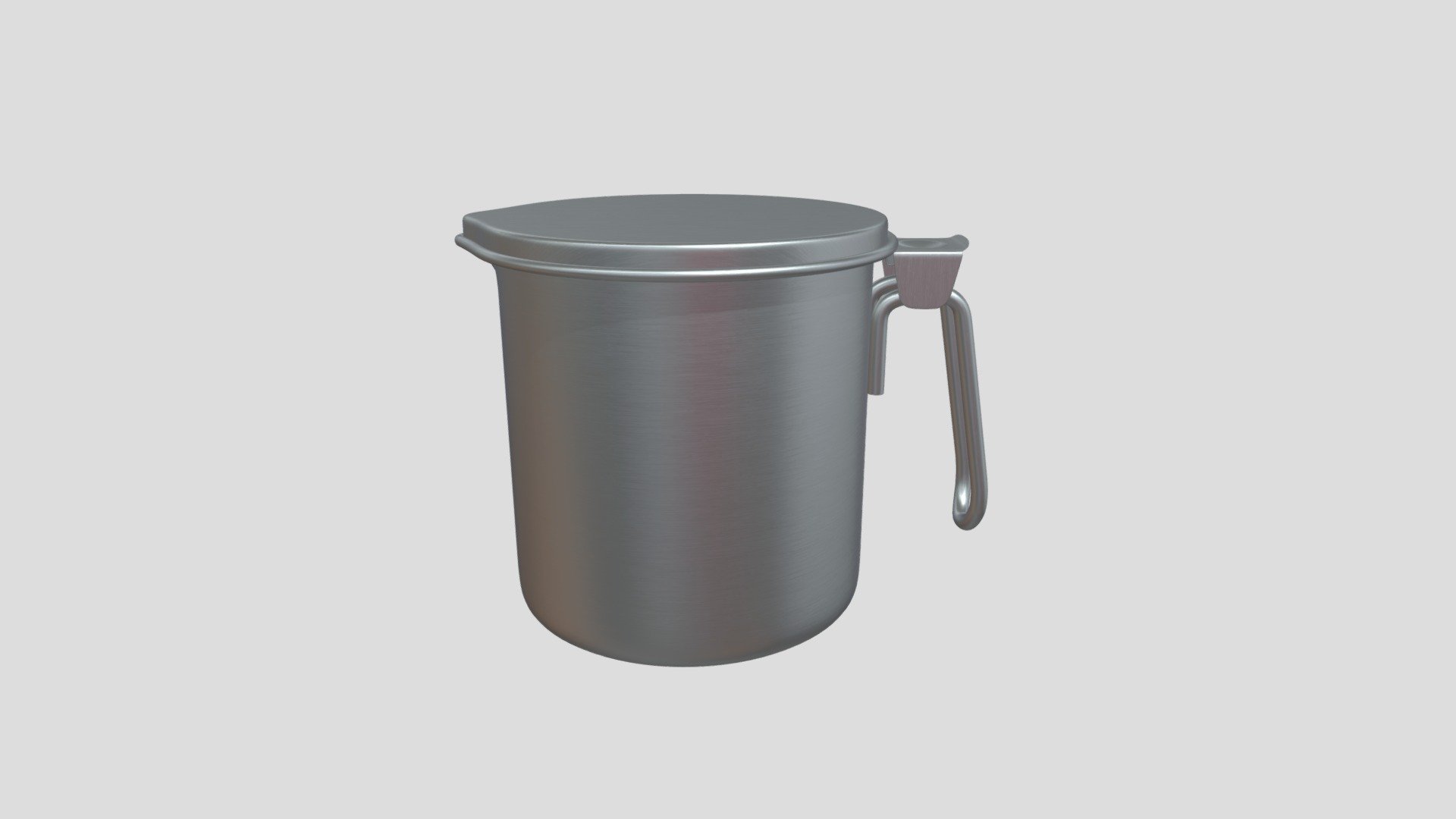 Stainless Steel Sealed cooking pot - 3D model by SaGor_BD [7f9143b ...