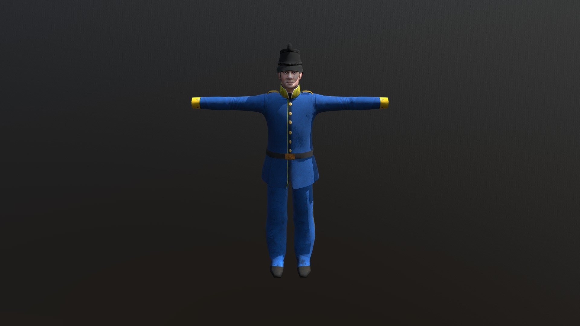 Tier 1: Bavarian Jager officer - 3D model by izzi_totalf [7f91d37 ...