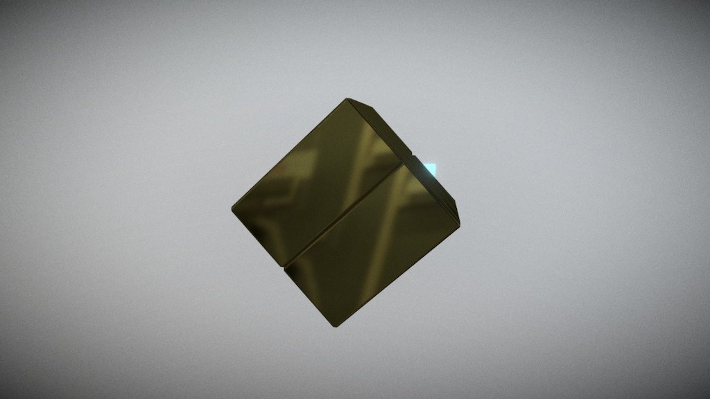 Minecraft - Goldblock - 3D model by byTyri [7f92d08] - Sketchfab