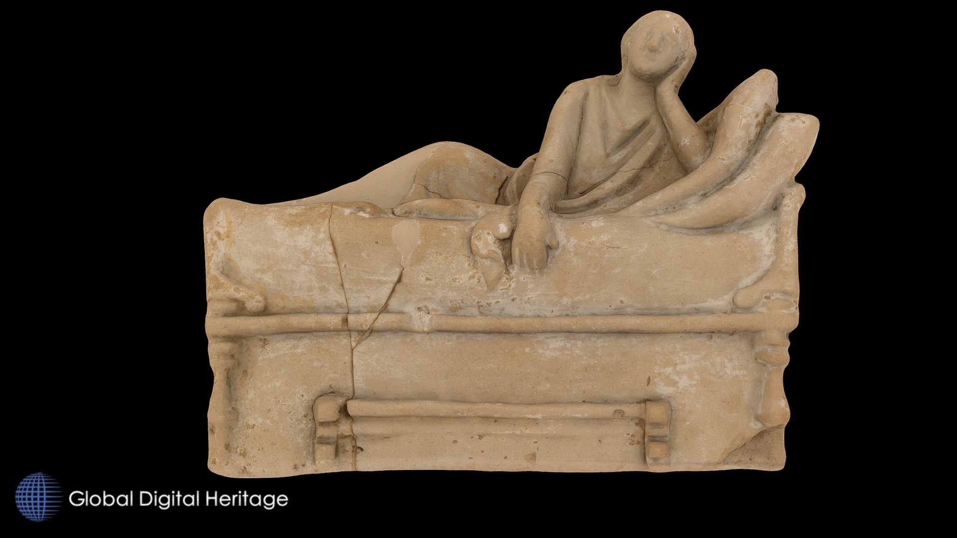 Reclining Woman - Download Free 3D model by Global Digital Heritage and ...