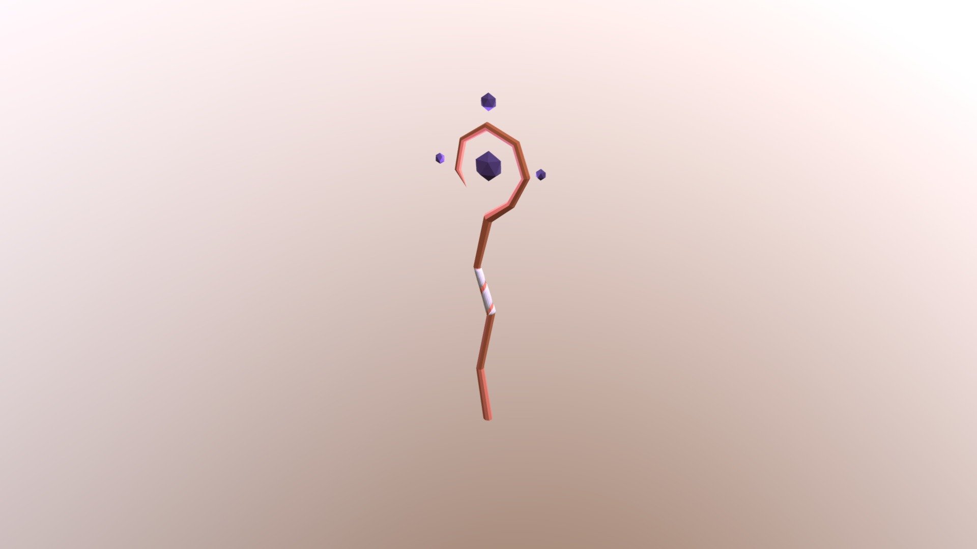 Staff - Download Free 3D model by ademmuhammetzengin [7f95050] - Sketchfab
