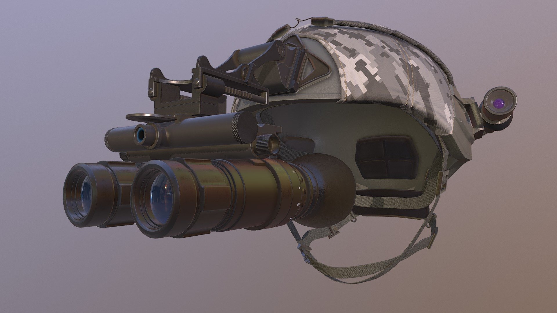 Combat Helmet +NVG - 3D model by 3dsam79 [7f95d67] - Sketchfab