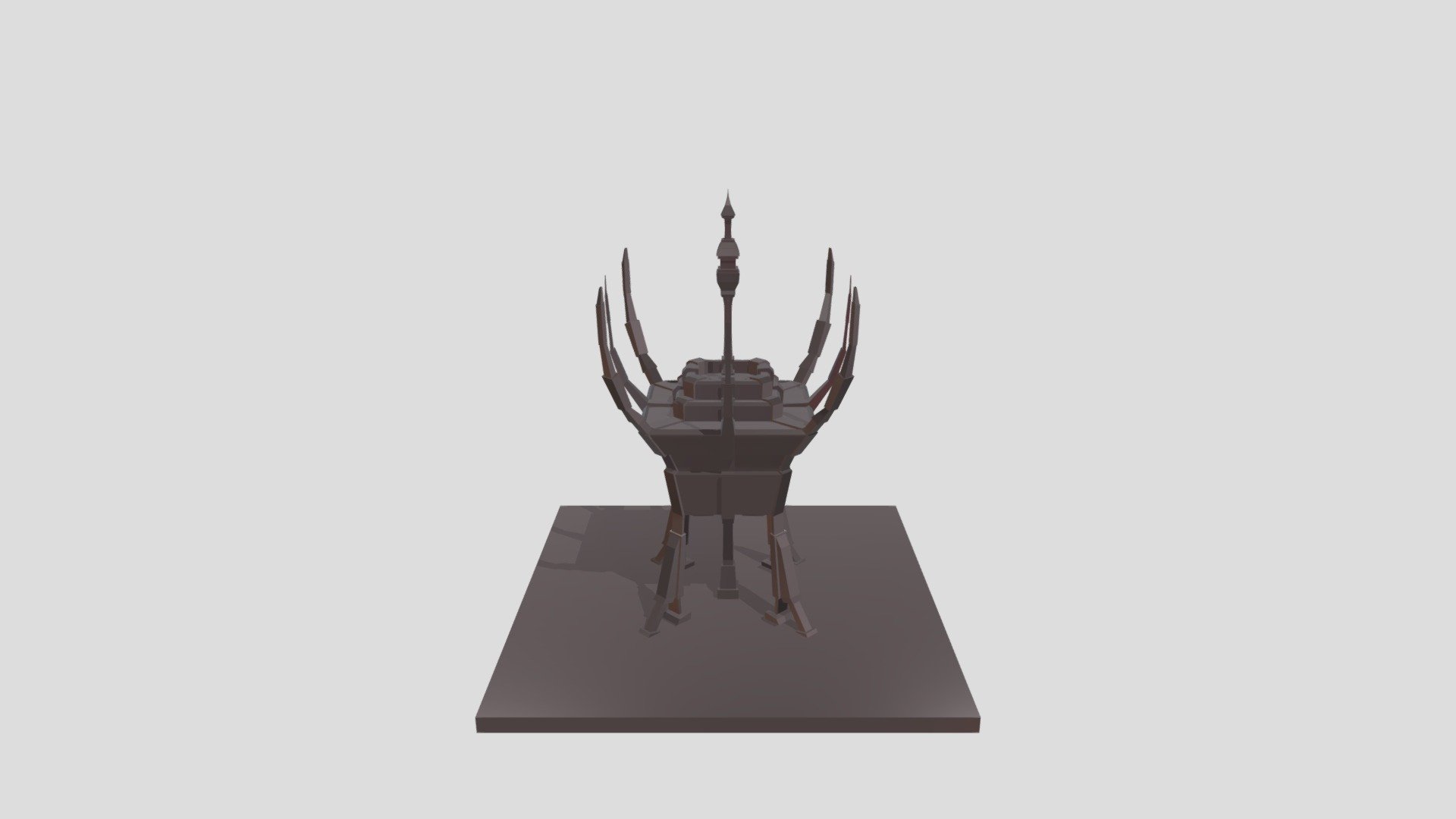 strange tower - 3D model by conmiro [7f97fdd] - Sketchfab