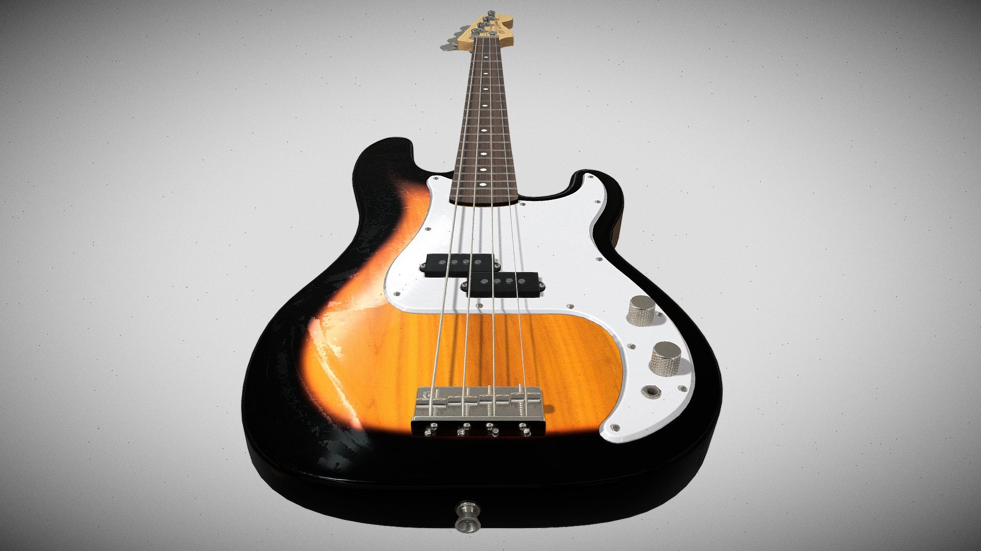 PRECISION BASS 2COLOR SUNBURST - 3D model by CRV Conglomerate ...
