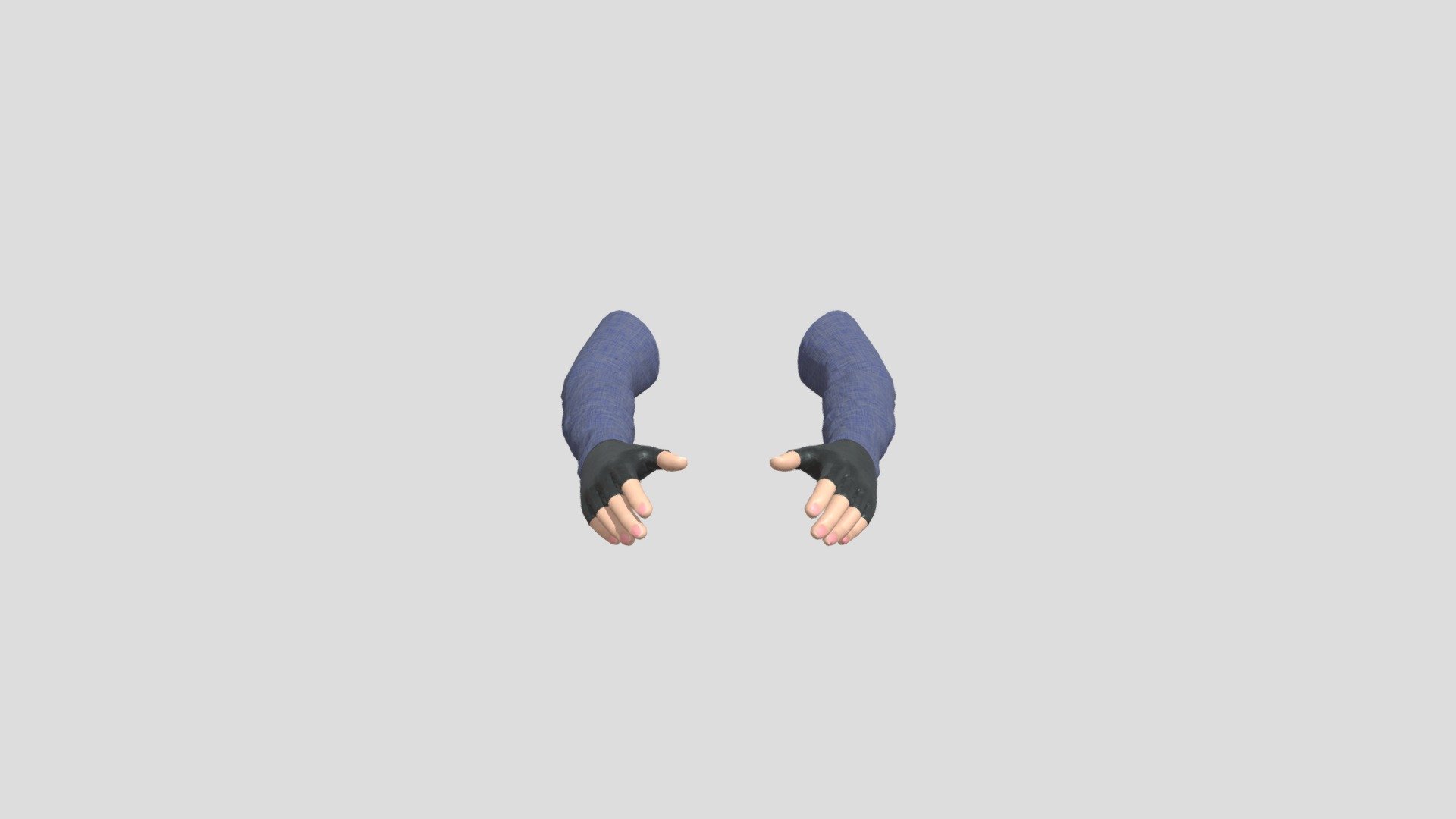 FPS Hands Rigged - 3D model by Sakurama (@Sakurama_) [7f9a27f] - Sketchfab