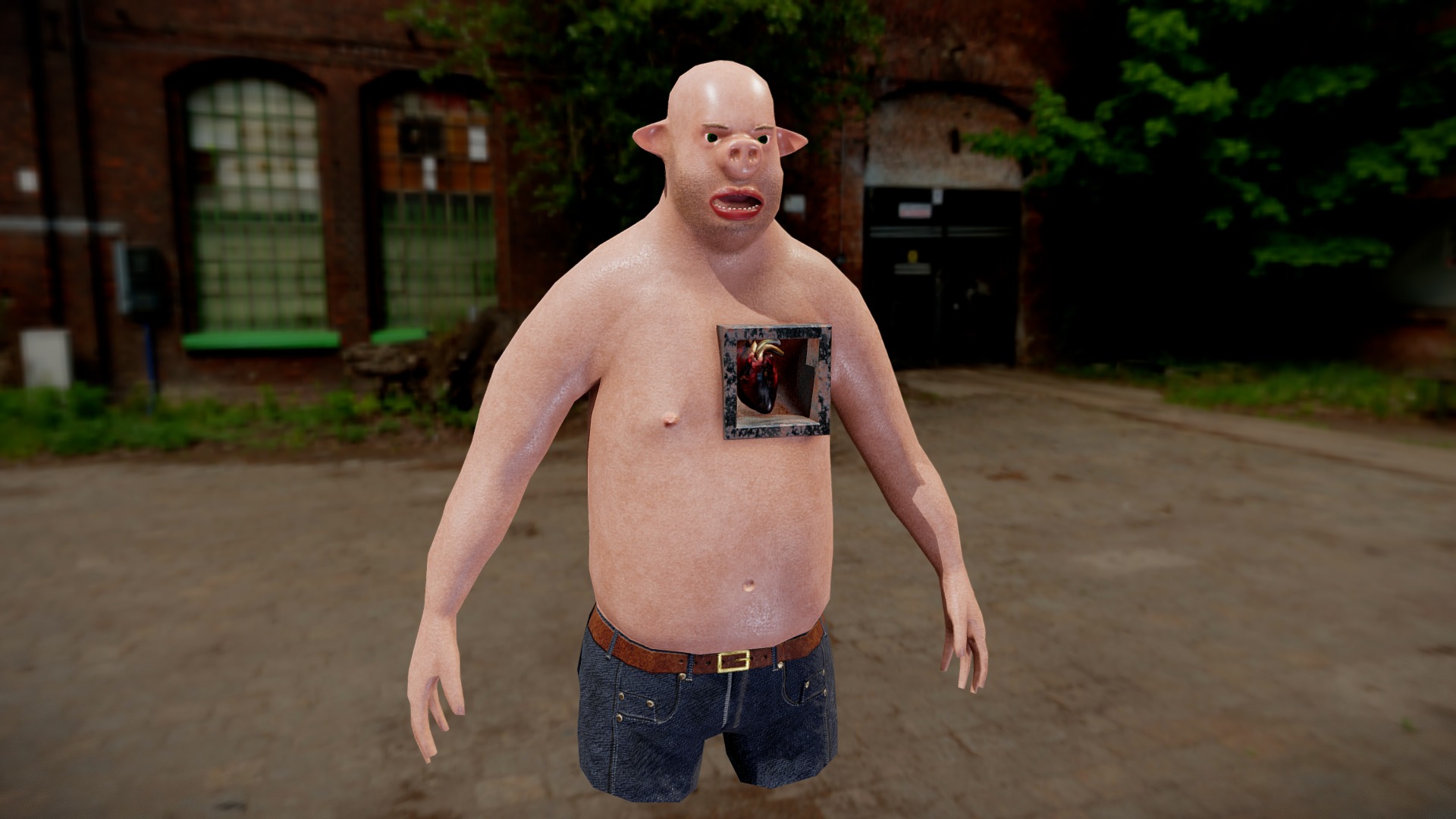 Pigman Final - 3D model by cwookdev [7f9a463] - Sketchfab