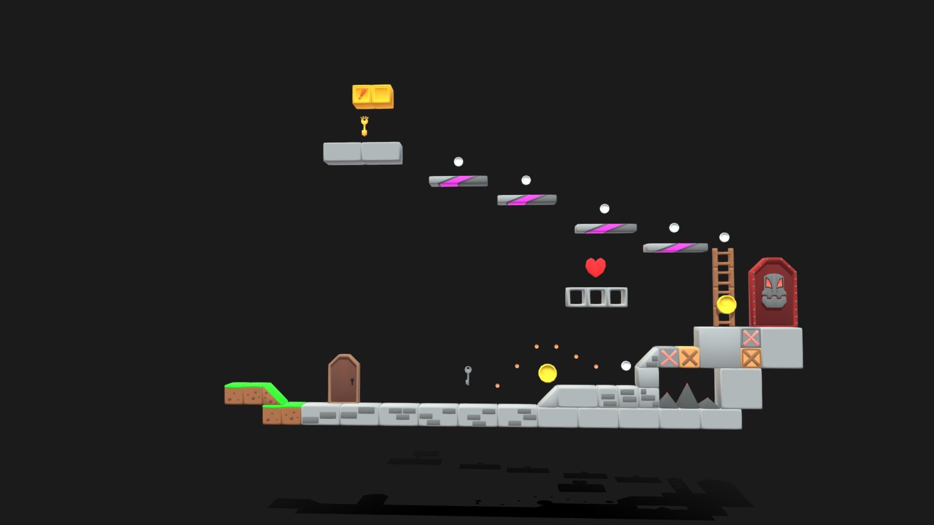 Free Platformer Basic Pack - Download Free 3D model by Soulraider.Dev ...