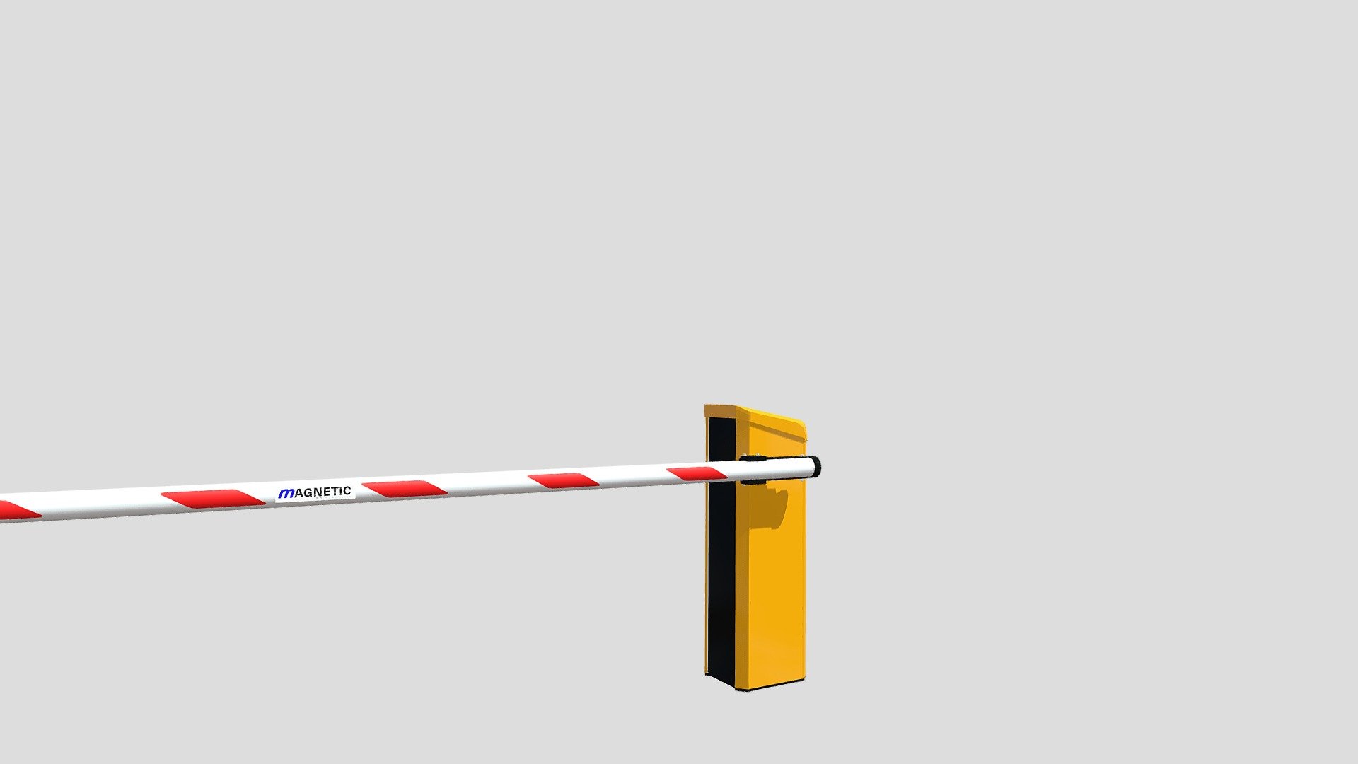 Toll Gate Hight Speed Automatic Barrrier - Buy Royalty Free 3D model by ...